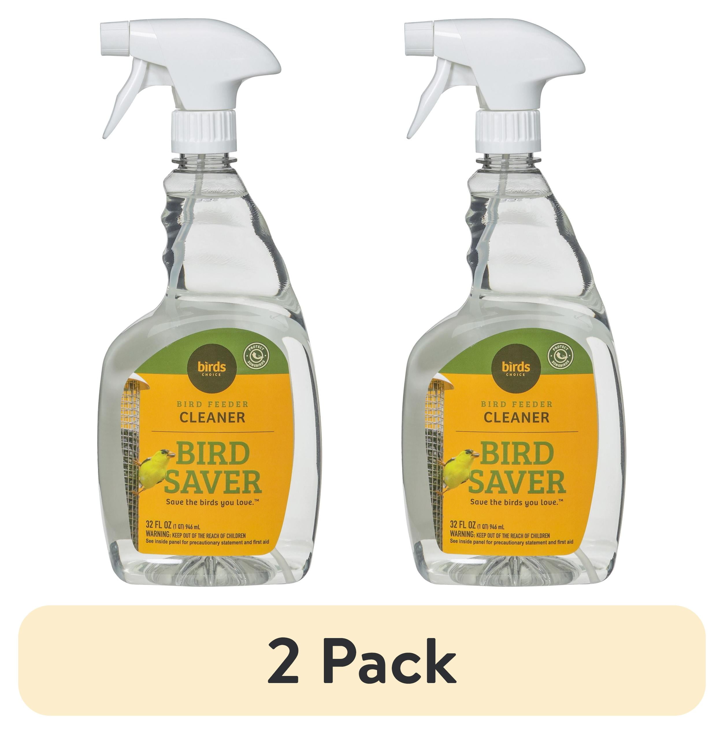 (2 pack) Birds Choice Bird Saver Cleaning Solution for Feeders, Bird ...