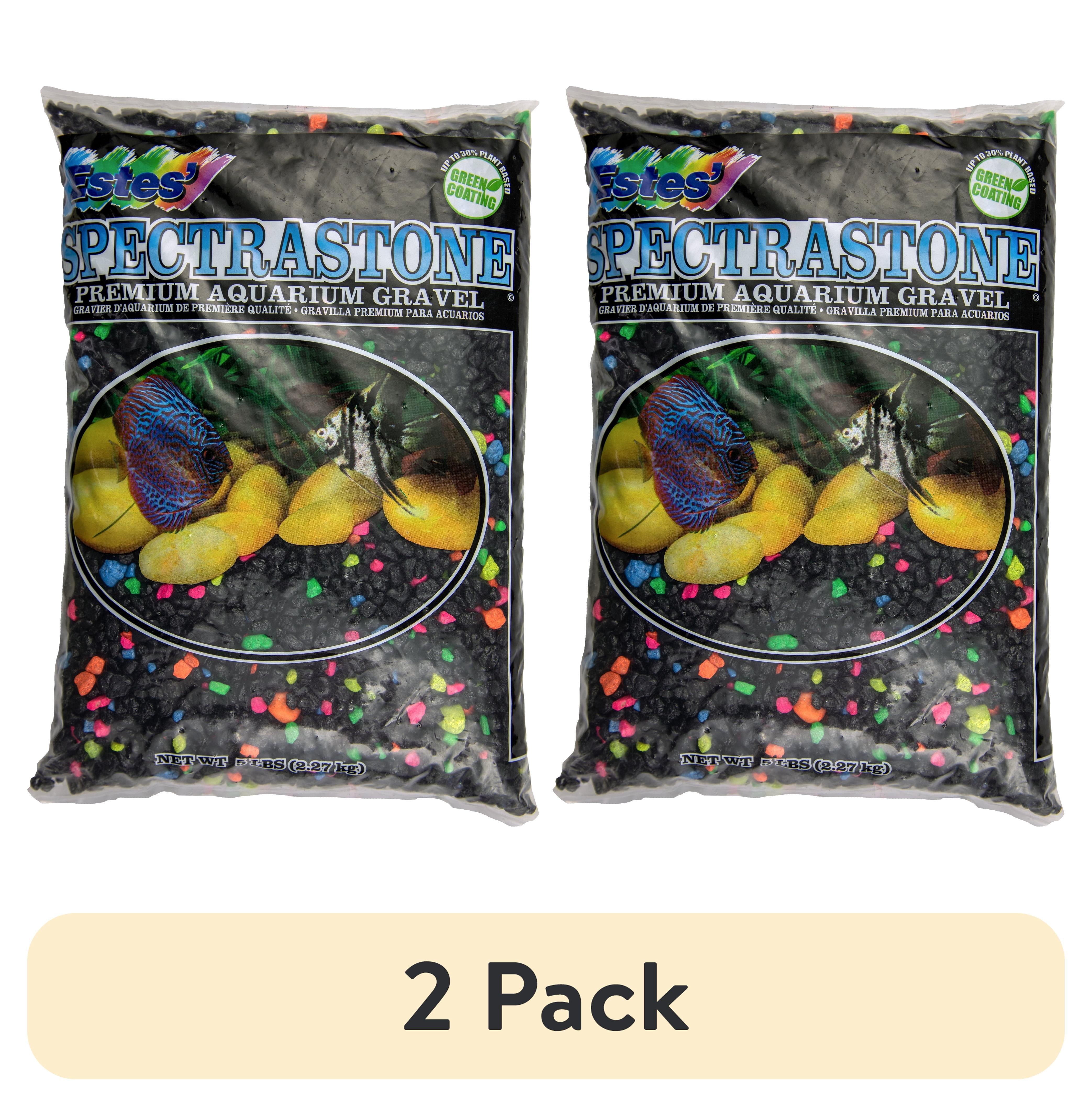 (2 pack) Black Lagoon Aquarium Gravel 5 Lb bag - Walmart.com