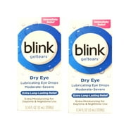 Blink Tears Eye Drops for Dry Eyes, Preservative Free Lubricating Eye ...