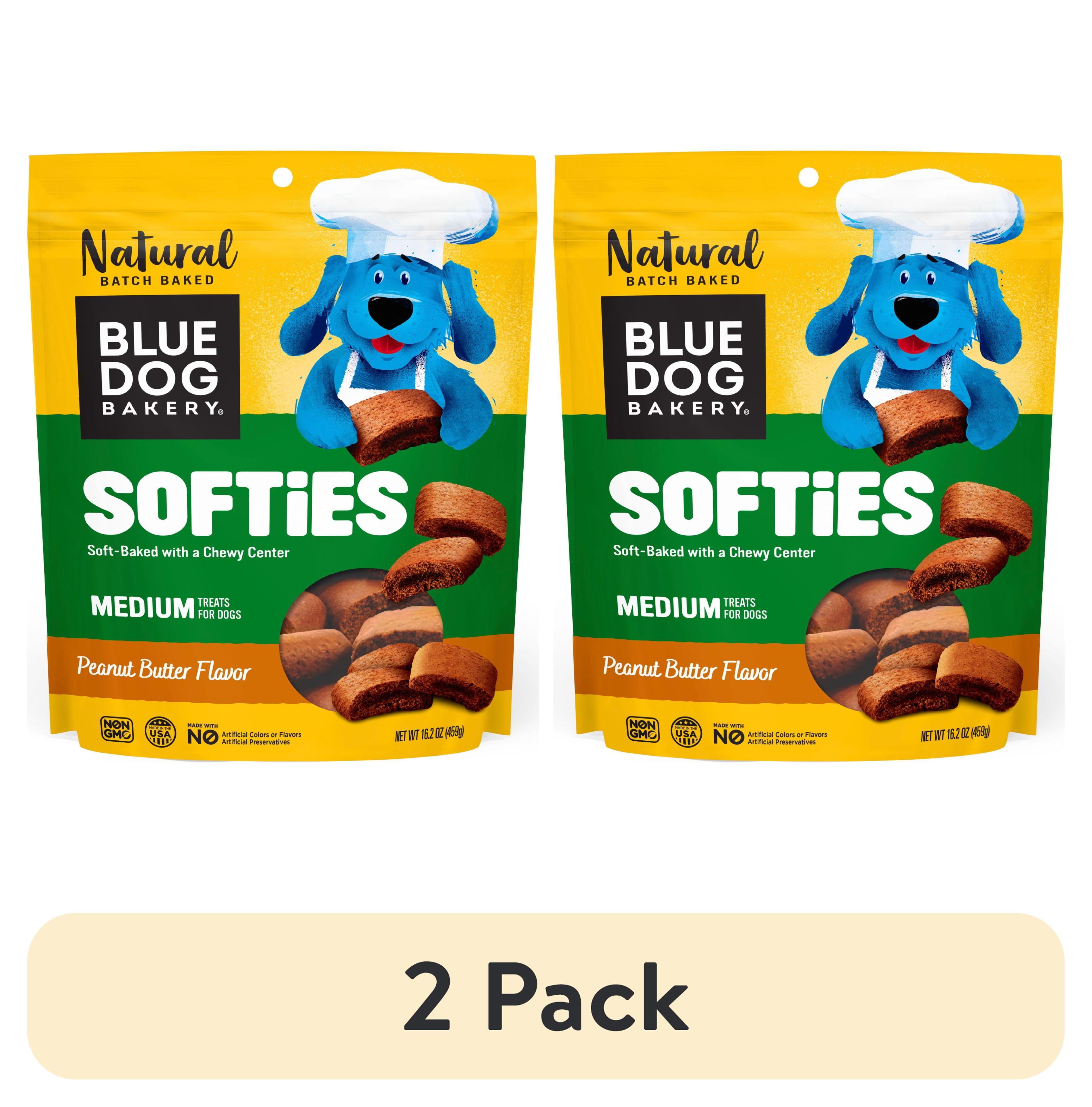 (2 pack) Blue Dog Bakery Softies Peanut Butter Flavor Medium Biscuit ...