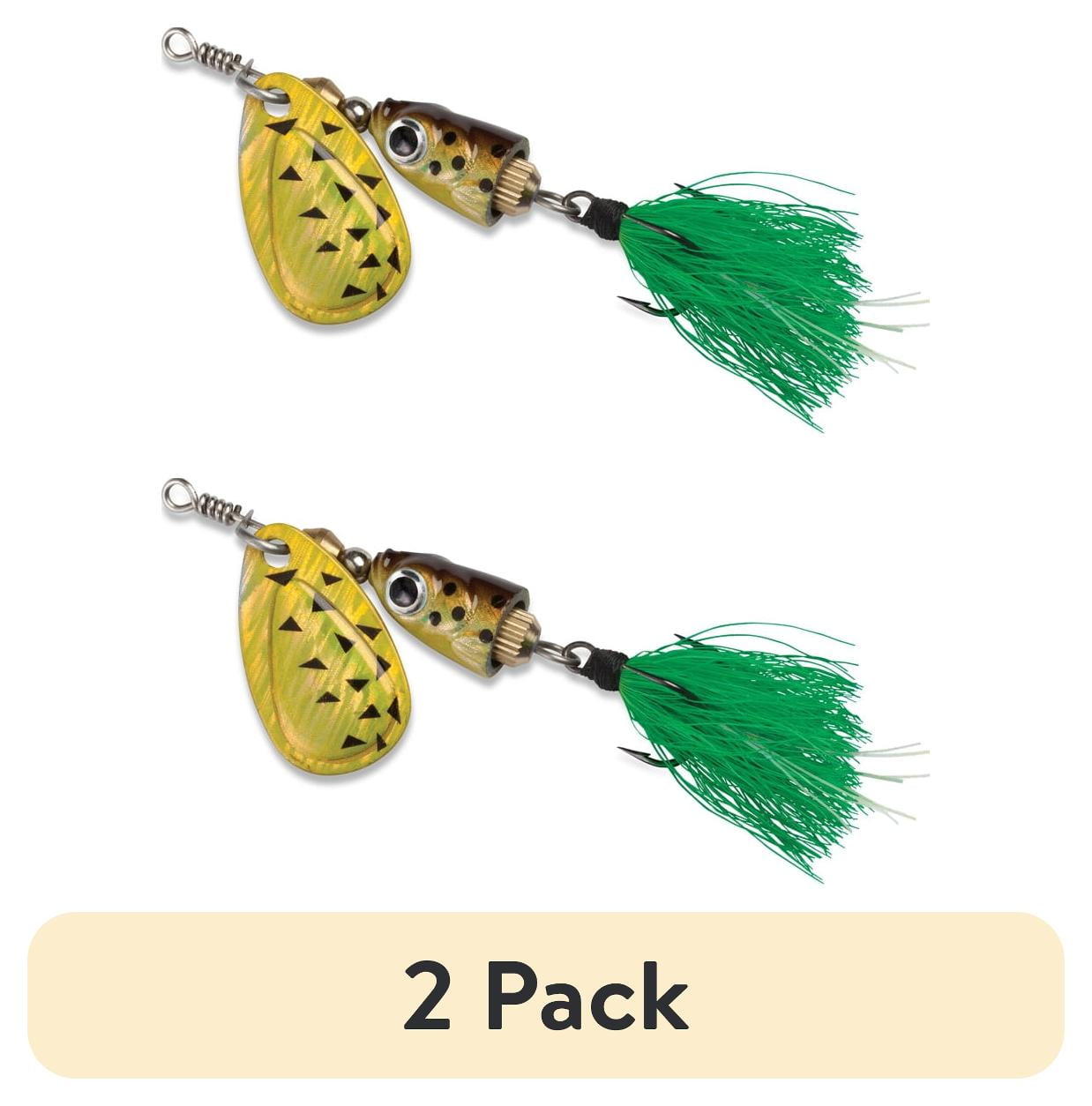 (2 pack) Blue Fox Vibrax Shallow Spinner Fishing Lure 3/16oz Black ...