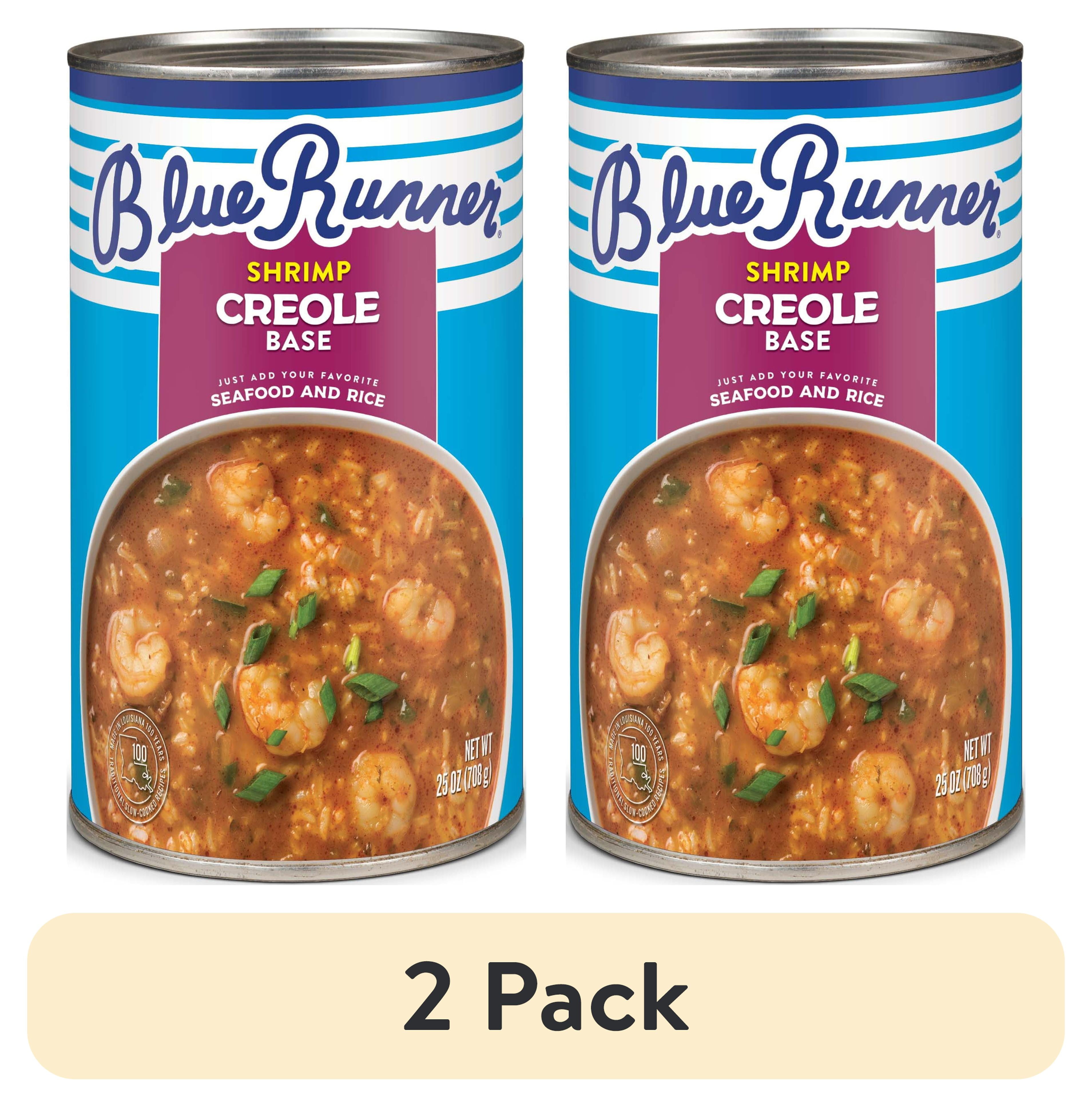 (2 pack) Blue Runner Foods Shrimp Creole Base, 25 oz Can - Walmart.com