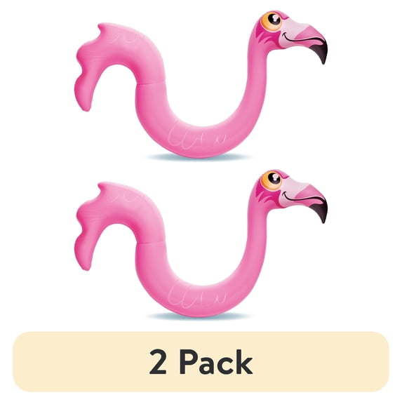 (2 pack) Bluescape Flamingo Pool Noodle – Inflatable Pink Pool Float ...