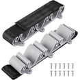 Ebaokuup 2 Pack Vertical Boat Fishing Rod Holders with Straps for Deck ...