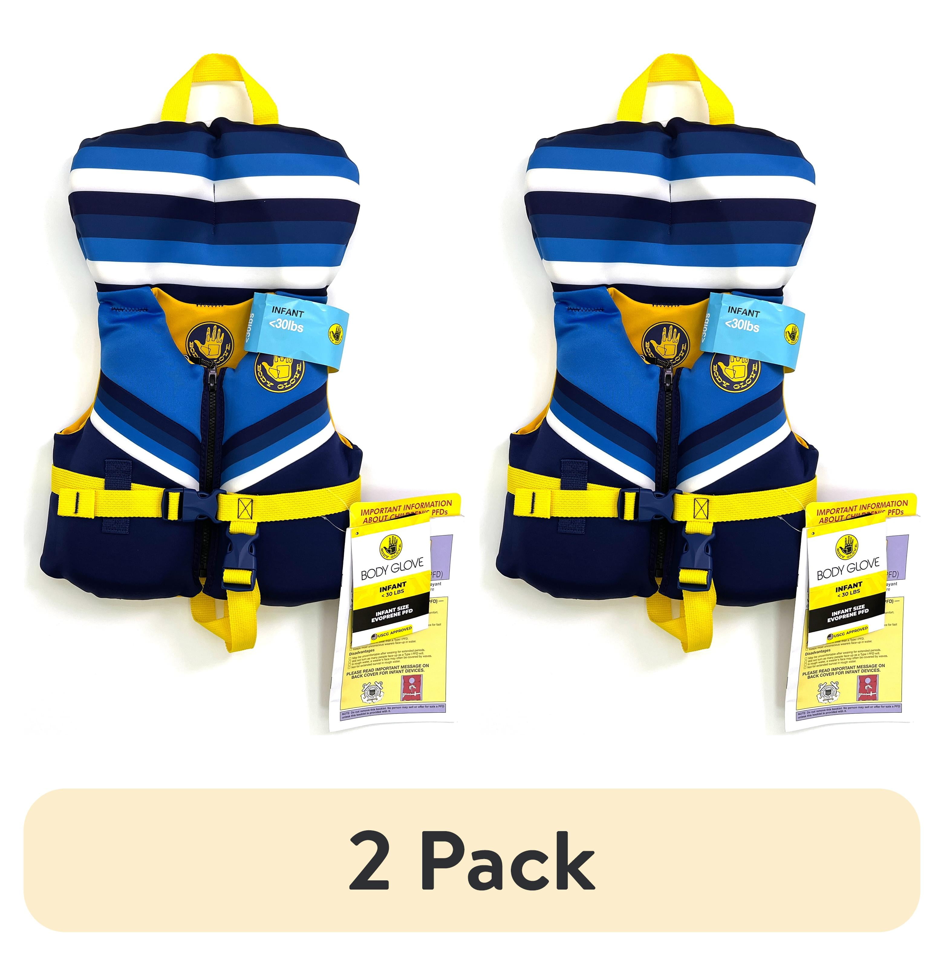 (2 pack) Body Glove Infant Boy Evoprene PFD, Life Jacket and Vest Male ...