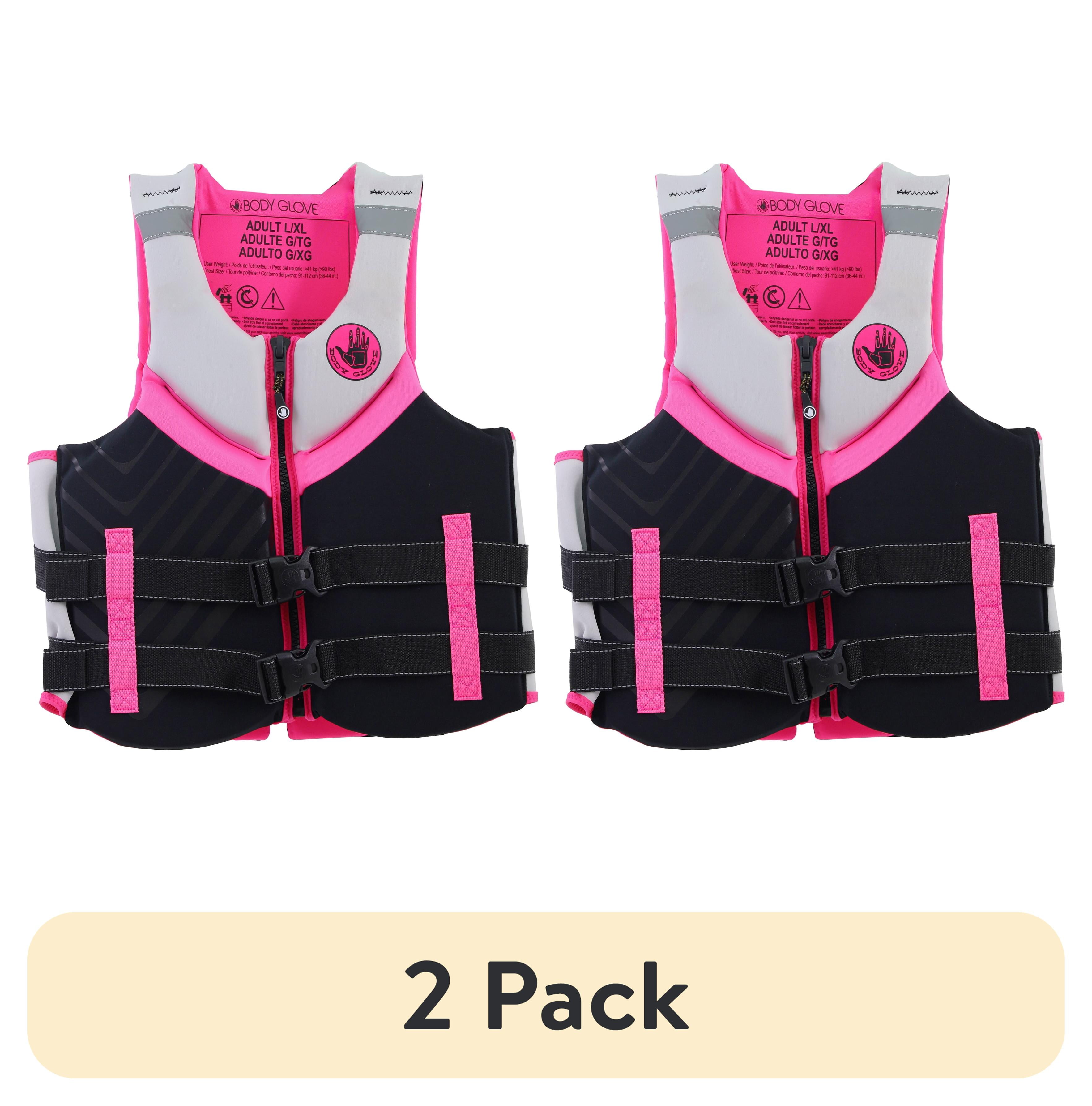 (2 pack) Body Glove Women's Adult Neoprene PFD Life Jacket and Vest ...