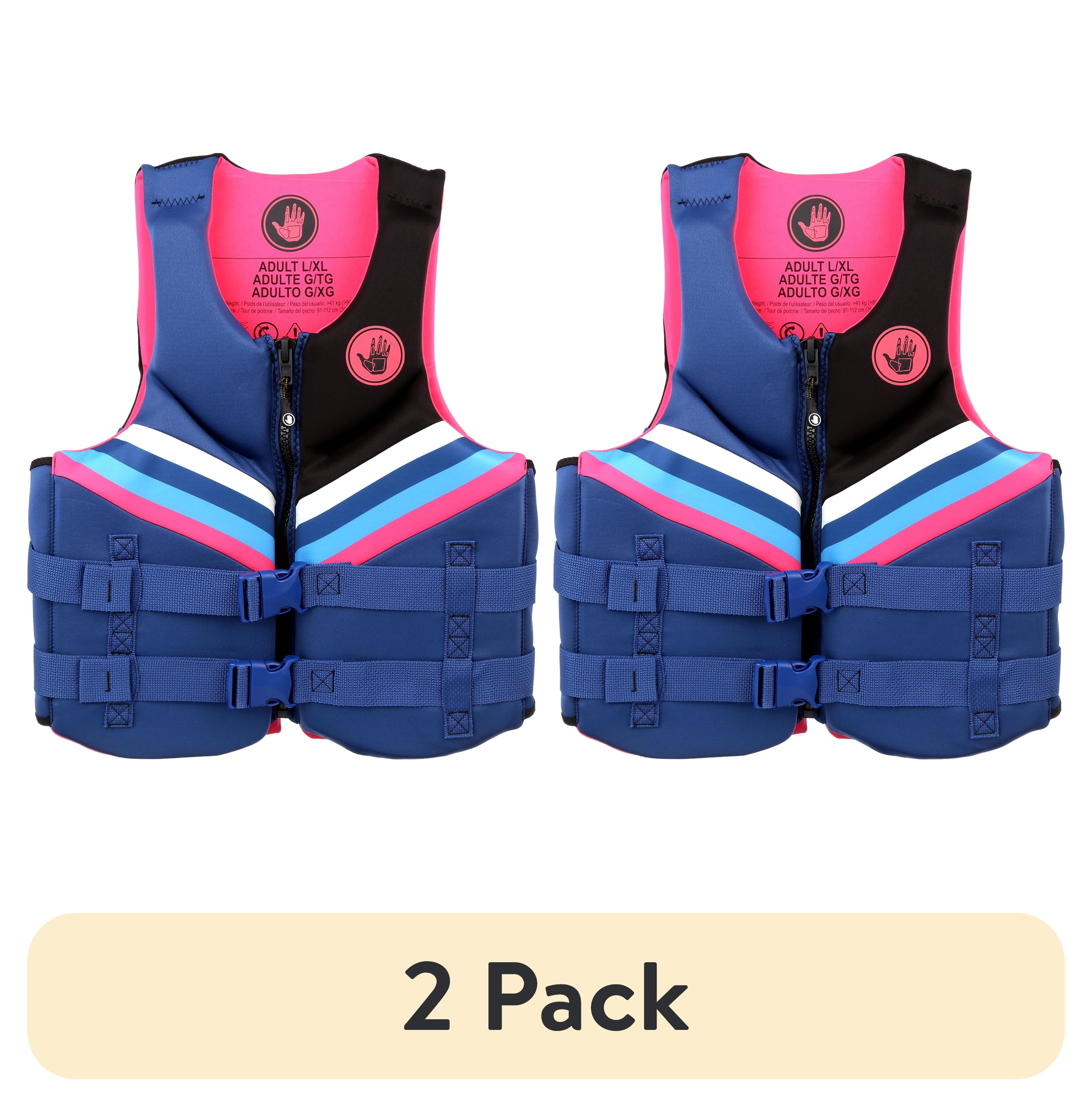 (2 pack) Body Glove Women's Dual-Size Evoprene PFD Life Jacket and Vest ...