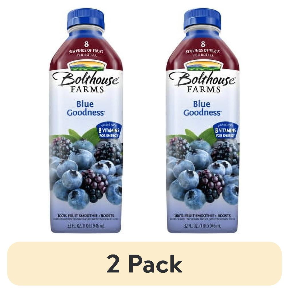 (2 pack) Bolthouse Farms Blue Goodness , 32 oz. - Walmart.com
