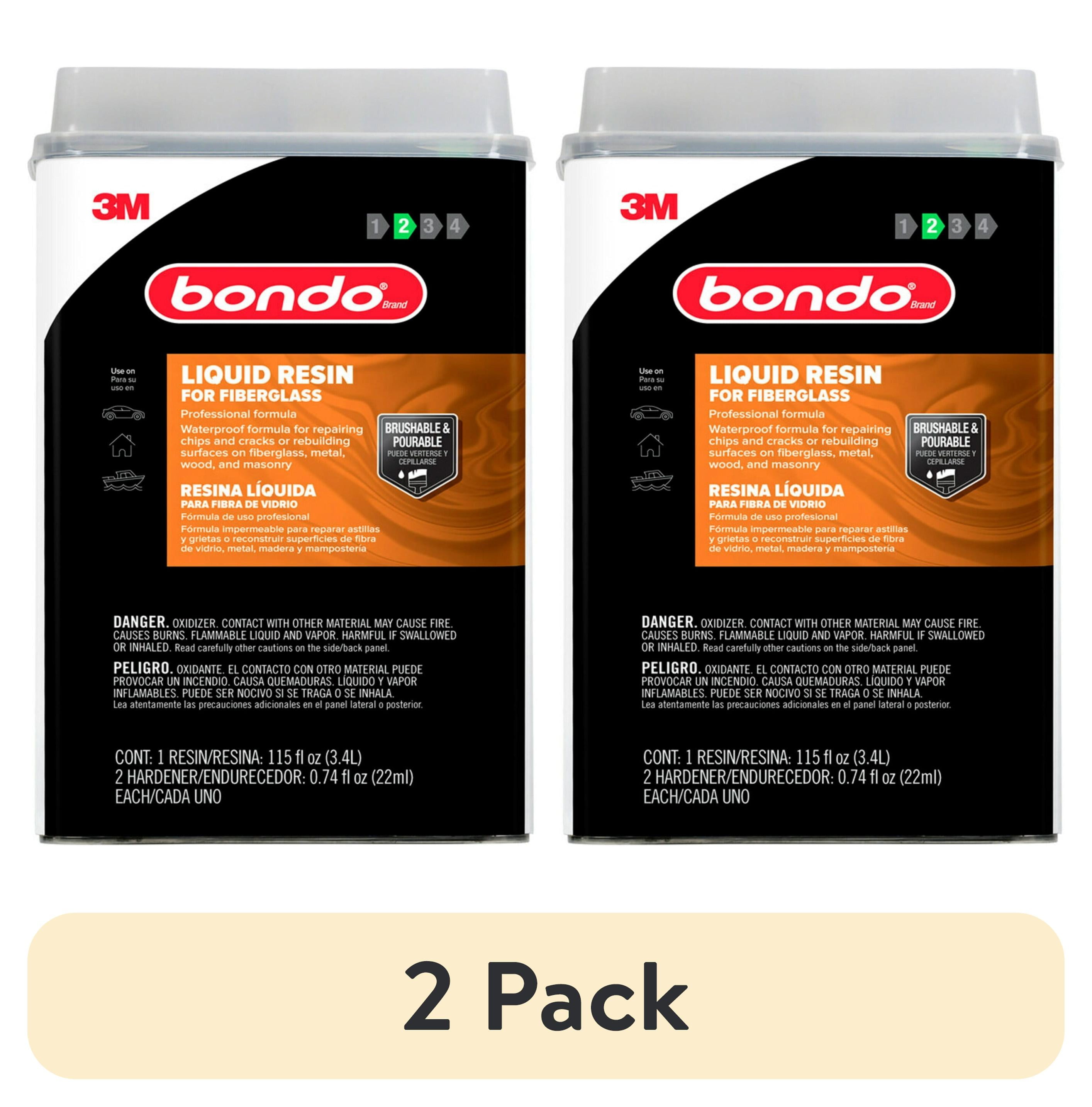 Bondo Fiberglass Resin Gallon - Repair Auto, Boat - Walmart.com