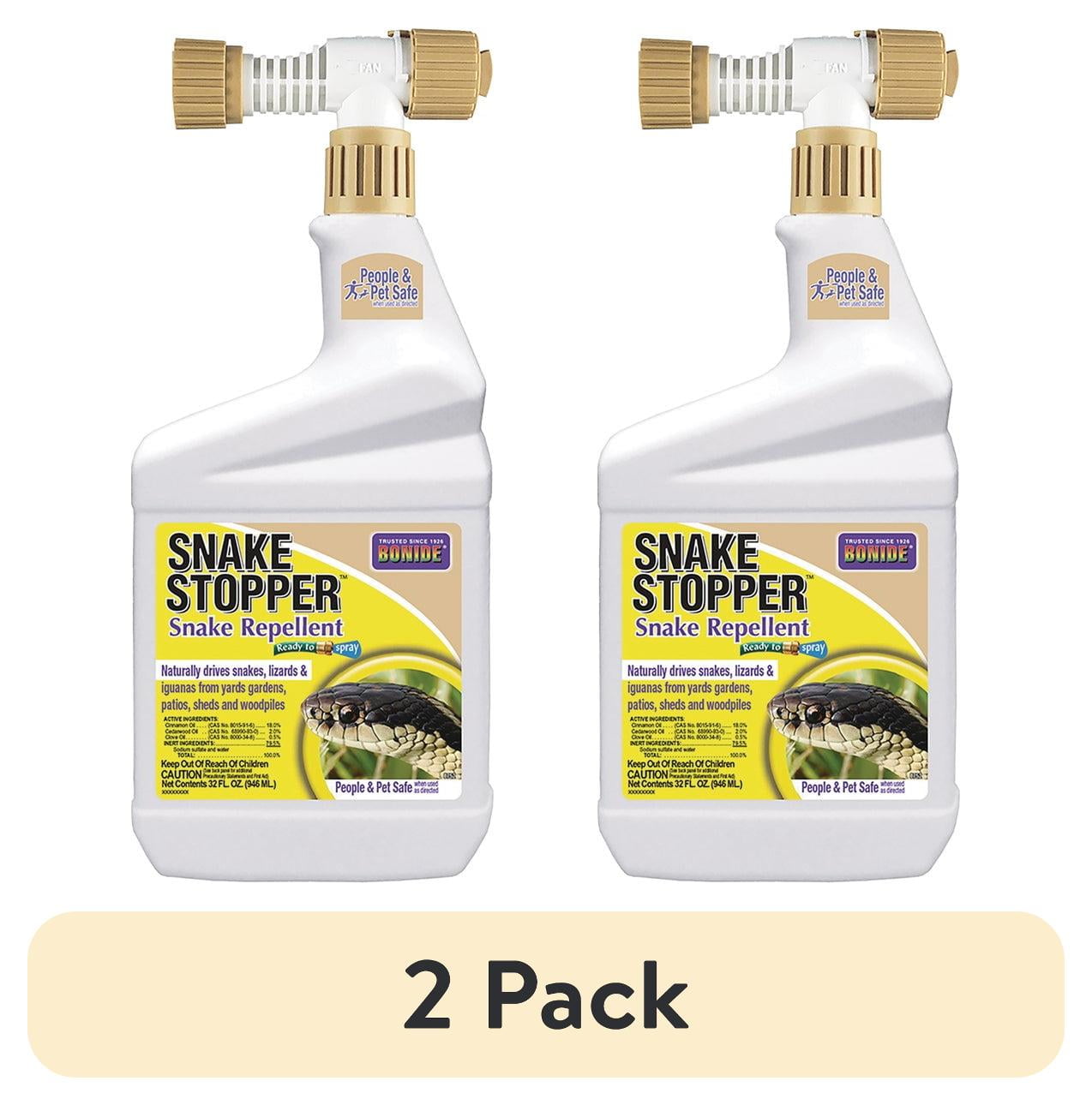 (2 pack) Bonide Snake Stopper 32 oz Ready-to-Spray Snake Repellent for ...
