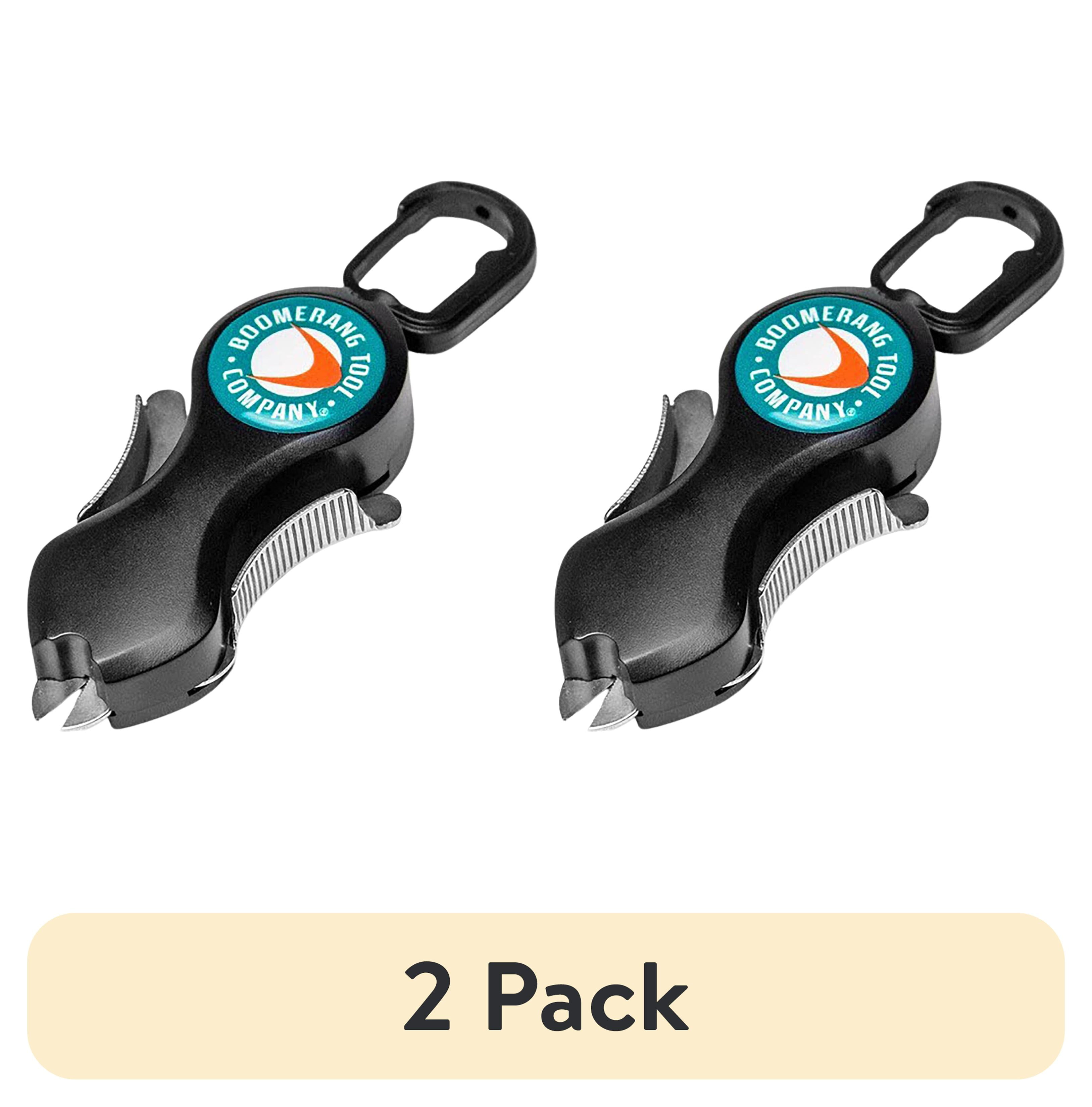 T-REIGN Boomerang Tool SNIP Fishing Line Cutter 2 Pack with Retractable Tether, Black - Walmart.com
