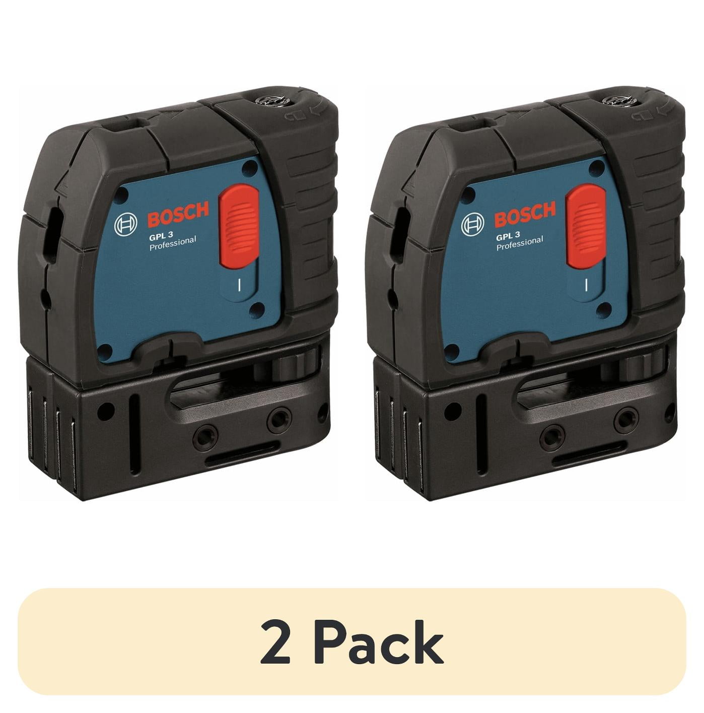 (2 pack) Bosch GPL3 3-Point Self-Leveling Alignment Laser - Walmart.com