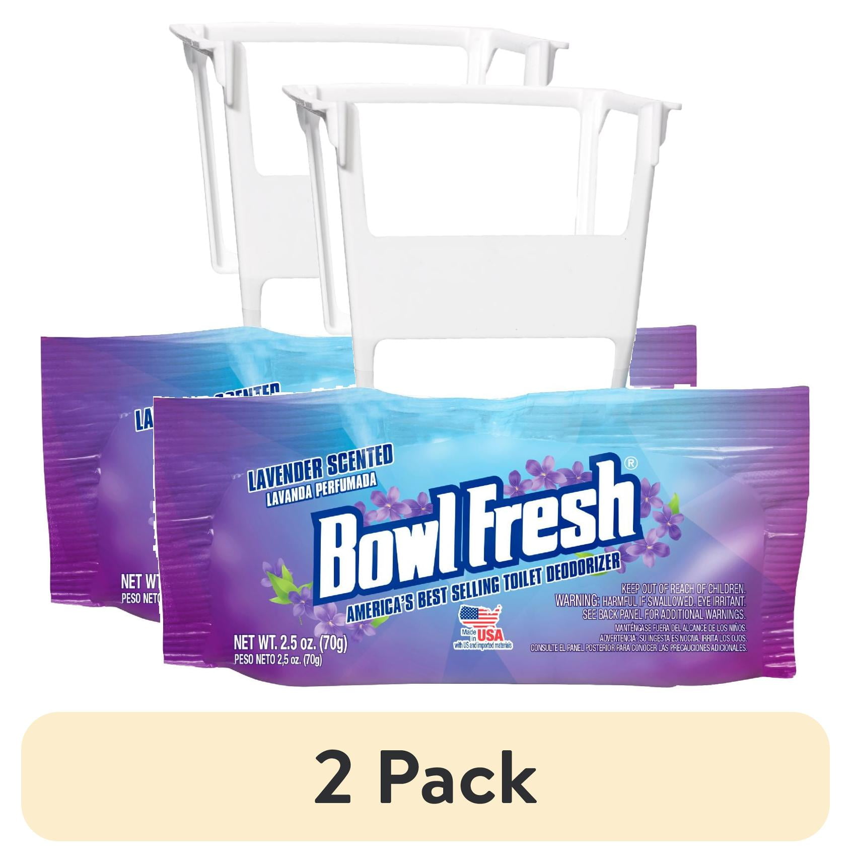 (2 pack) Bowl Fresh Lavender Toilet Bowl Deodorizer and Toilet ...