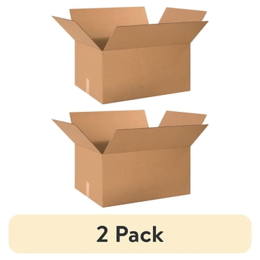 Partners Brand Corrugated Boxes 20" x 20" x 40" Kraft 10/Bundle (202040 ...