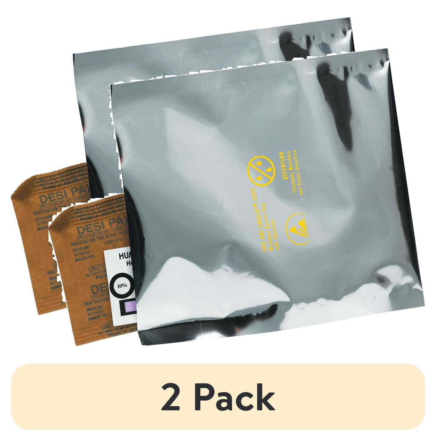 (2 pack) Box Partners Dri-Shield Moisture Barrier Bag,6x8,500/CS - BXP ...