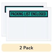Box Partners LH231 8.5 x 11 in. Vinyl Envelope Insert Cards - Pack of ...