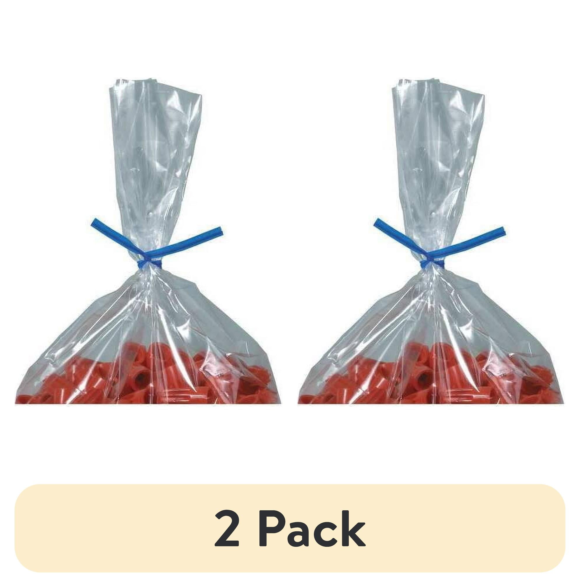 (2 pack) Partners Brand Twist Ties,Plastic,10x5/32",PK2000 PLT10B ...