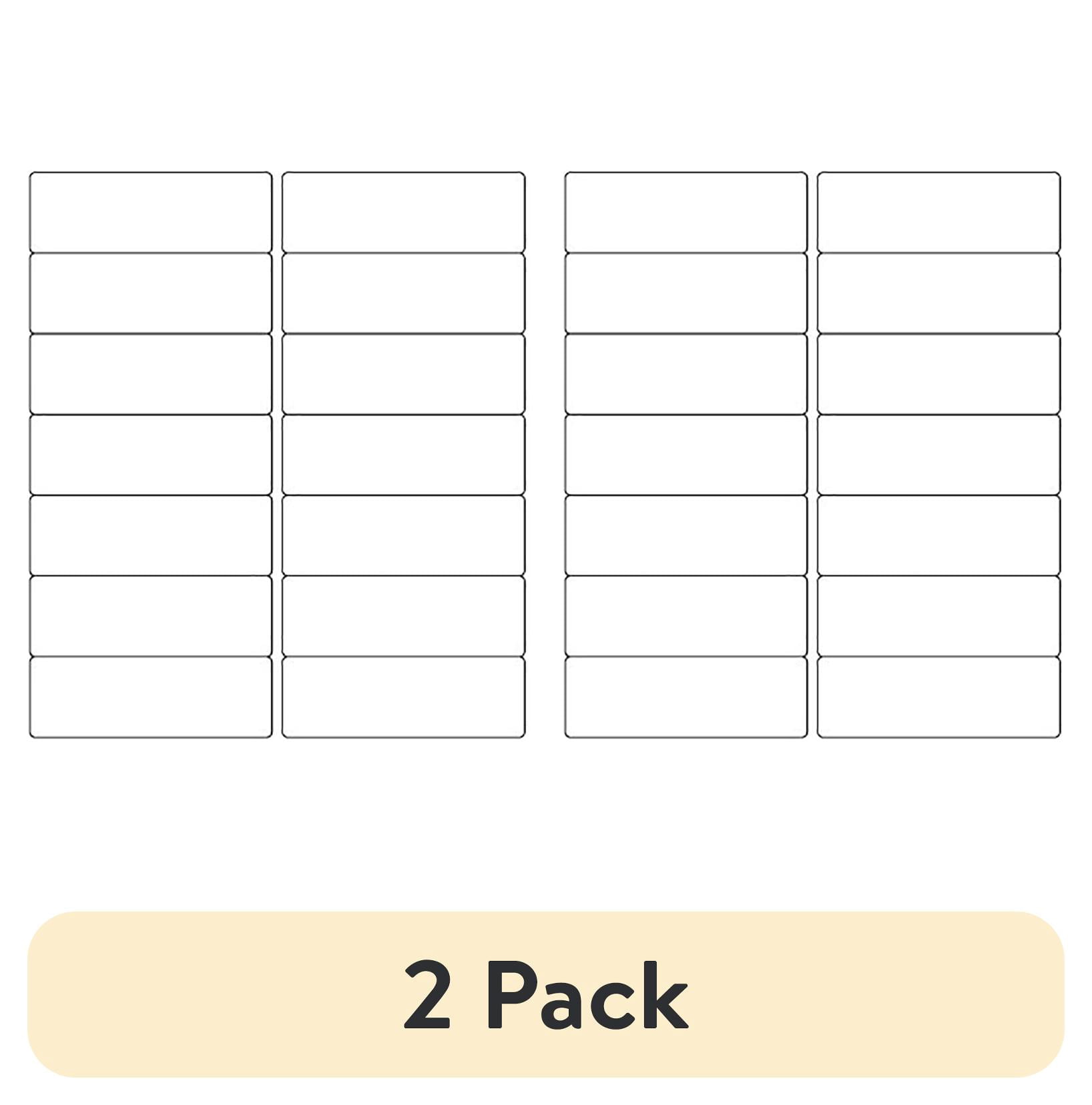 (2 pack) Tape Logic Laser Label,Rectangle,4x1 1/3",PK14000 LL122MC ...