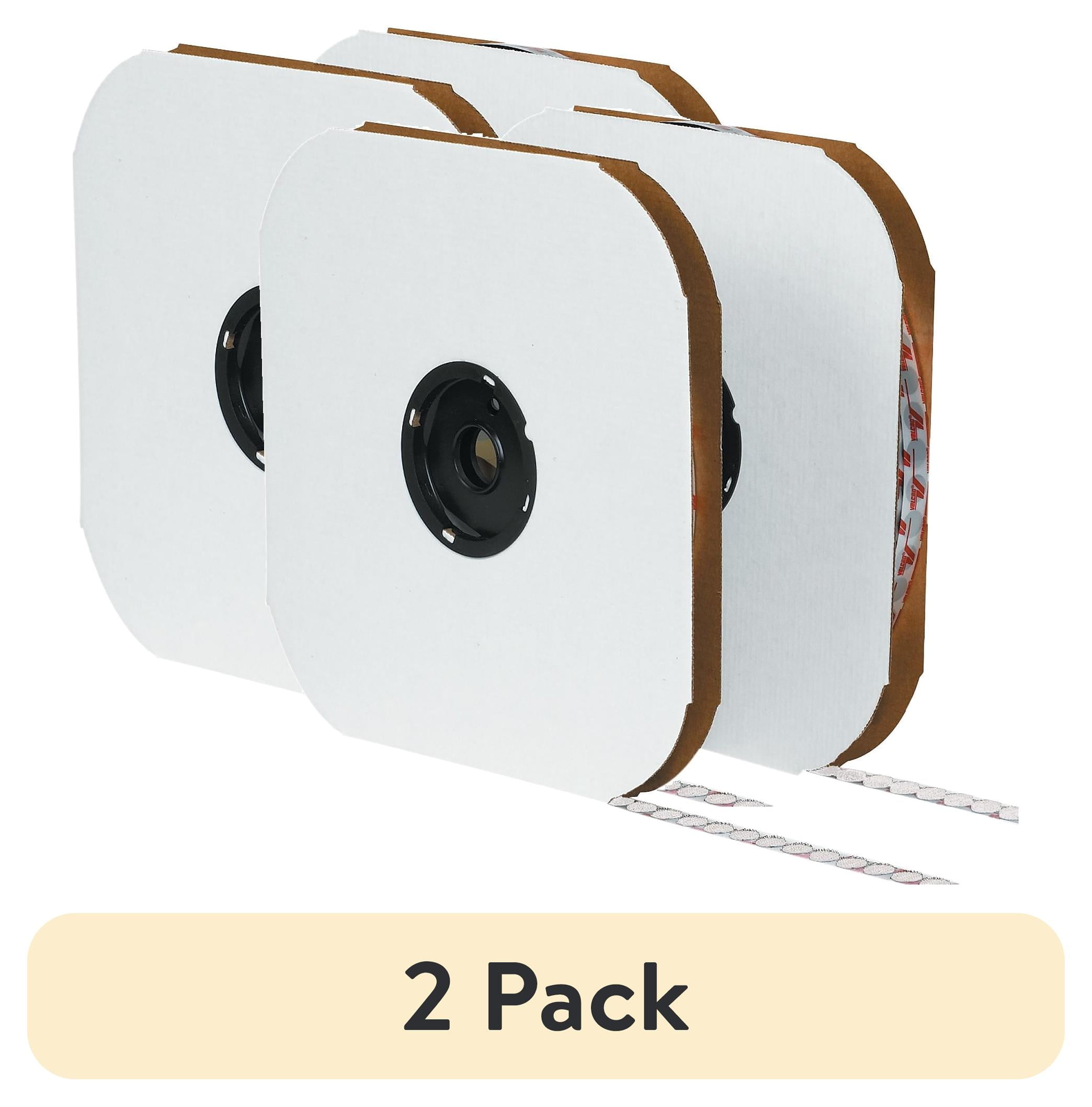 (2 pack) Box Partners VEL168 0.375 in. Hook White Cloth Hook & Eye ...