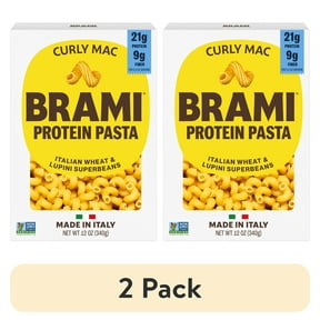 Brami Italian Protein Spaghetti Pasta, Bronze Cut, High Fiber, Lower ...