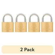 H&S Alliance Padlock with Key, Heavy Duty Hardened Boron Steel, 60mm ...