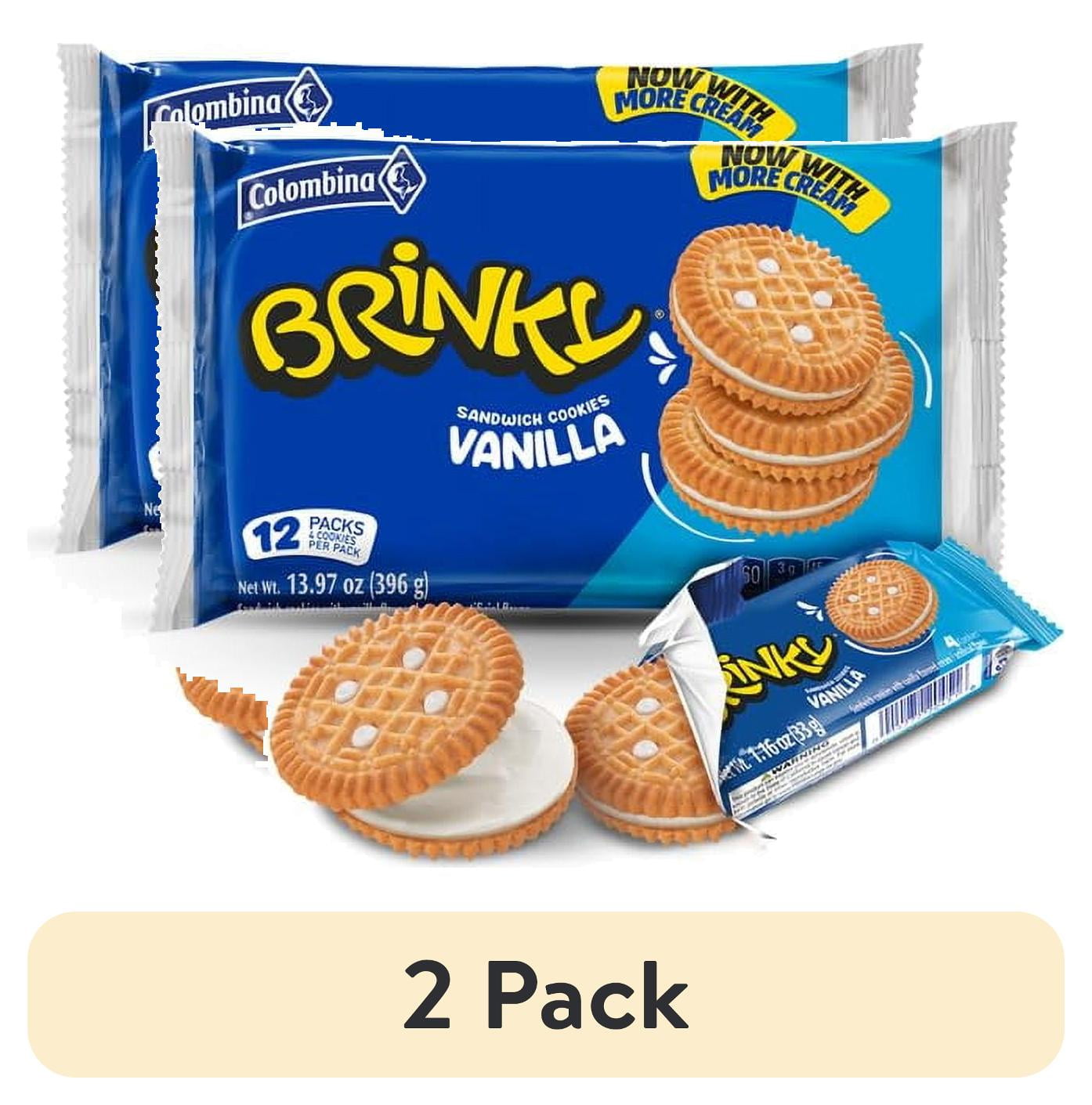 (2 pack) Brinky Biscuits USA, Strawberry Flavor, 24 Biscuits - Walmart.com