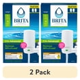(2 pack) Brita Elite Water Filtration Faucet Mount System, White ...