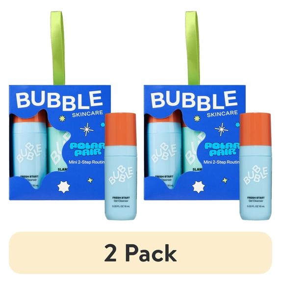 (2 pack) Bubble Skincare Polar Pair Holiday Gift Set, 2 Pieces with ...