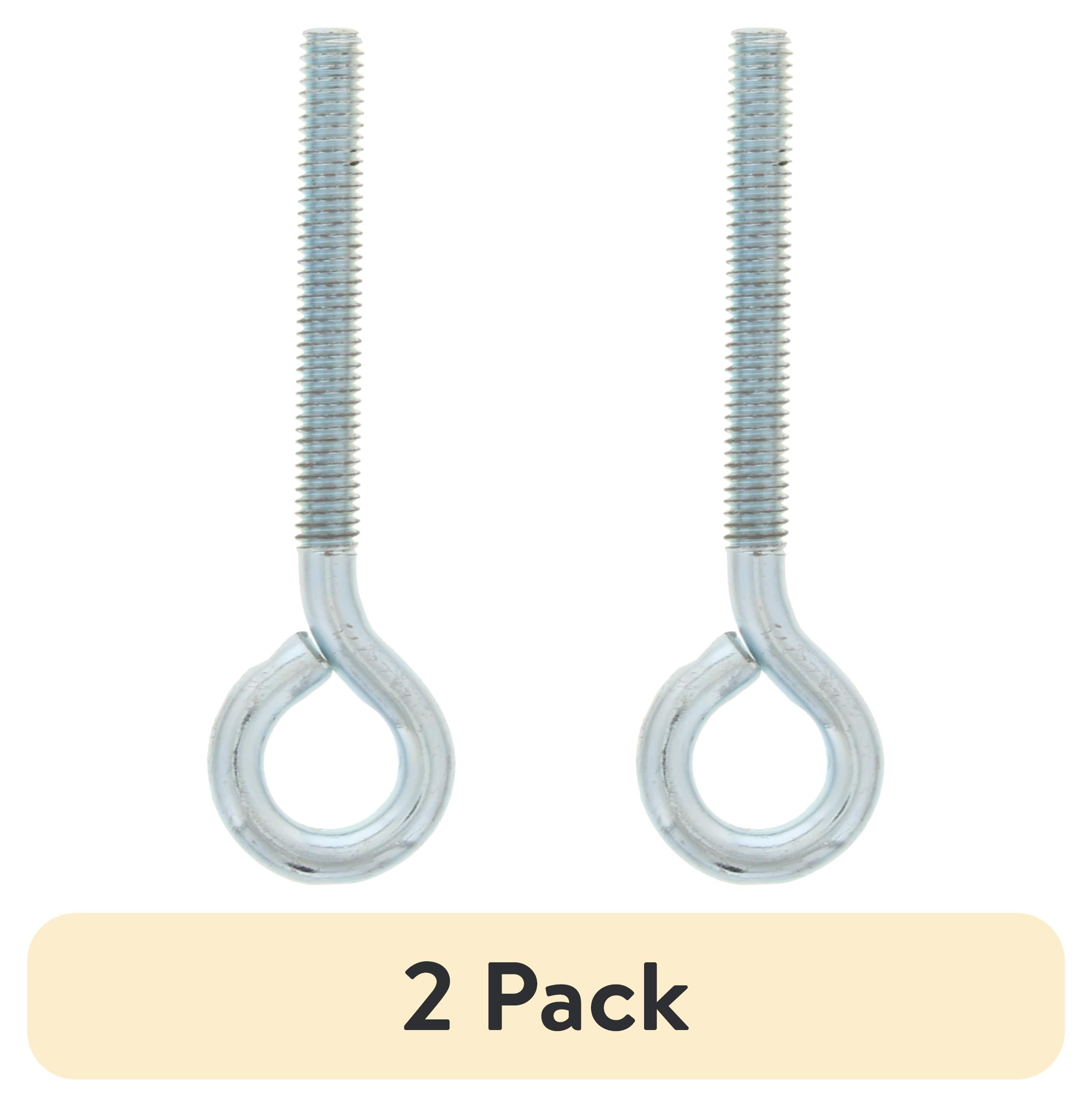 (2 pack) Bulldog Hardware 3/8 in. x 5 in. Eye Bolt, Zinc Plated ...