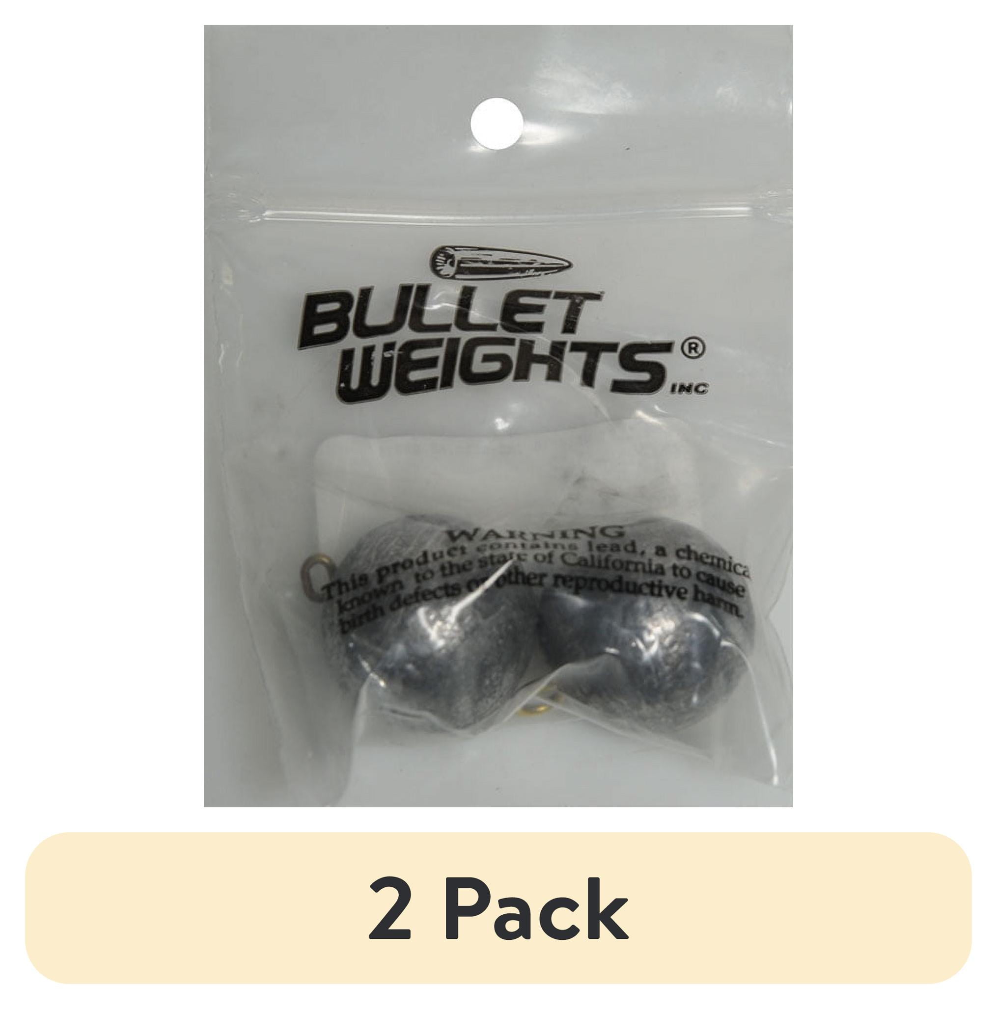 (2 pack) Bullet Weights® Cannon Ball 4 Oz., 2 sinkers - Walmart.com
