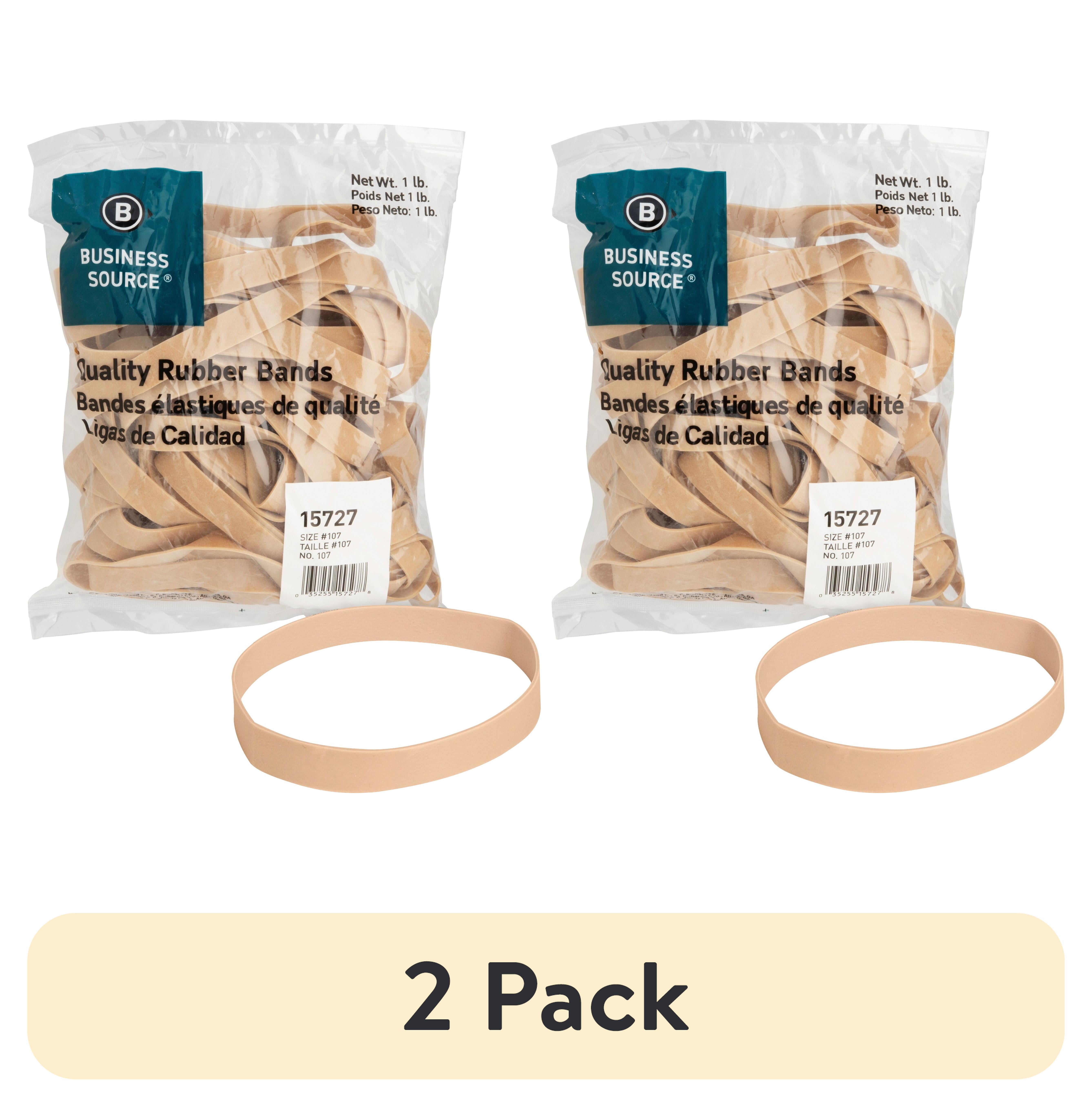 (2 pack) Business Source, BSN15727, Quality Rubber Bands, 40 / Pack ...