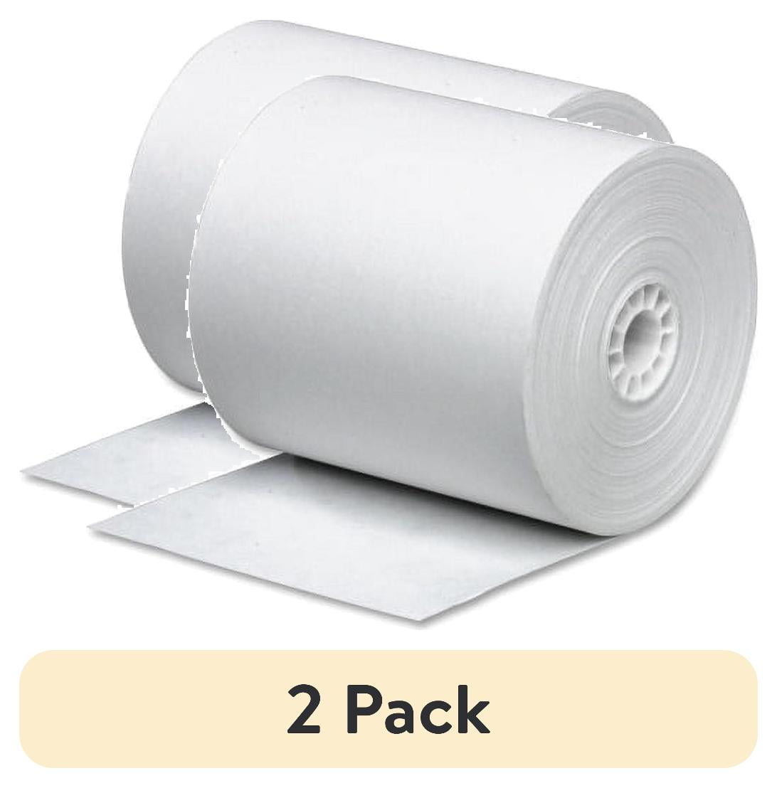 (2 pack) Business Source, BSN31820, Single-ply 150' Machine Paper Rolls ...