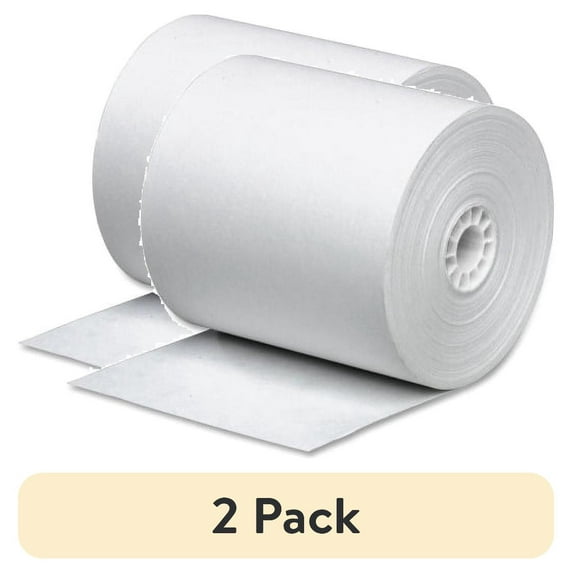 (2 pack) Business Source, BSN31820, Single-ply 150' Machine Paper Rolls ...