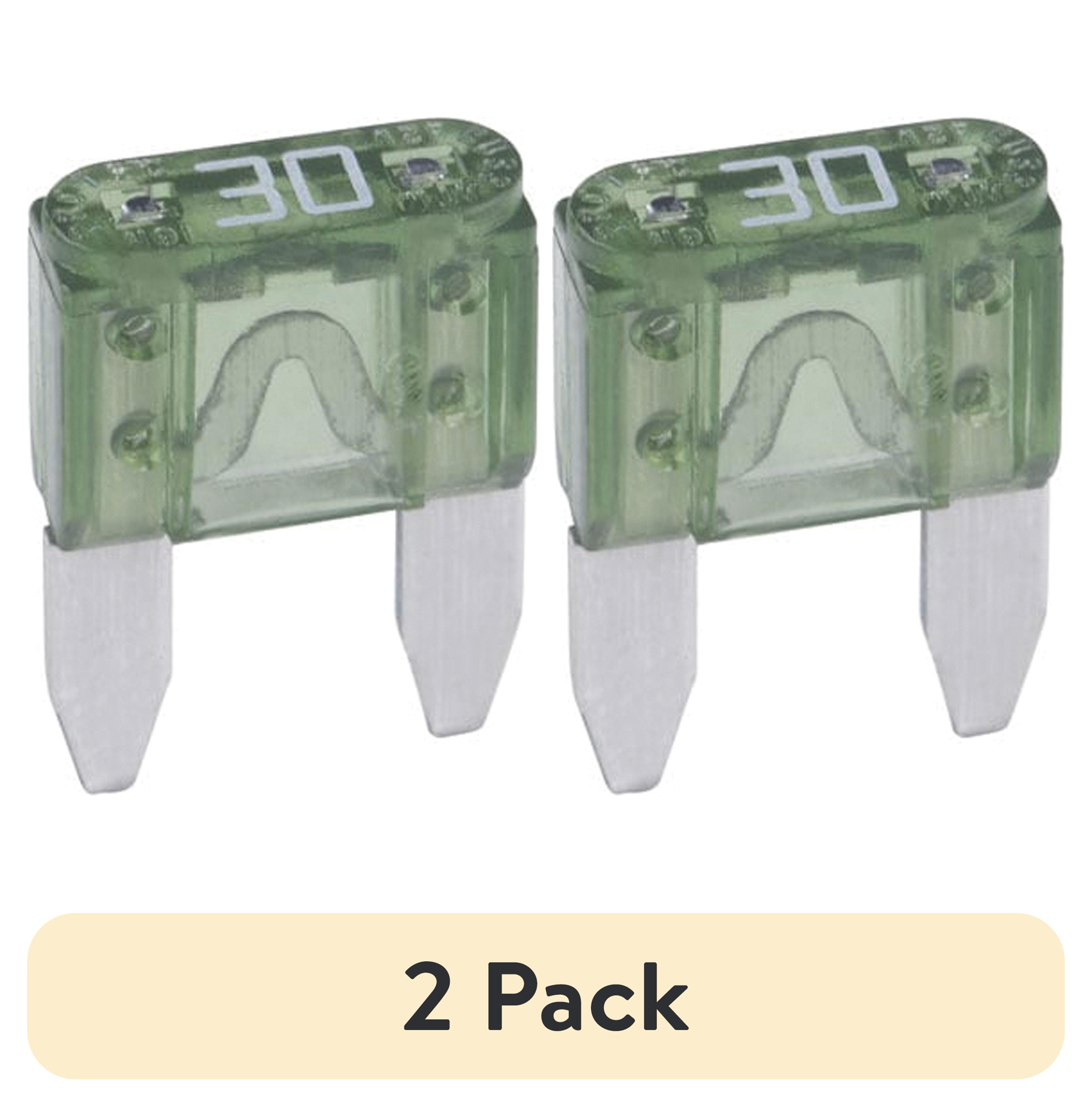 (2 pack) Bussmann Series 5 Count ATM / Mini 30 Amp Automotive Fuse Pack ...