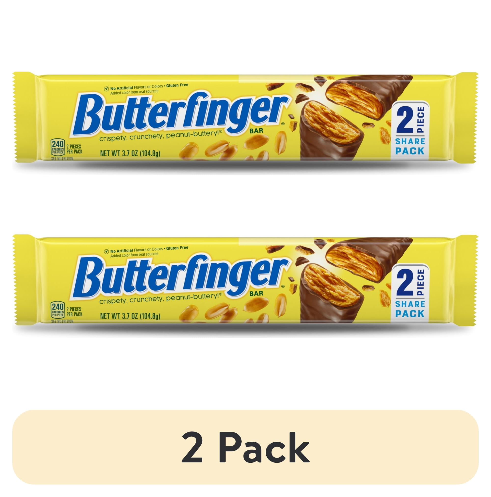 (2 pack) Butterfinger: Chocolatey, Peanut-Buttery, Share Size Candy ...