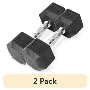BalanceFrom 60LB 2-in-1 Portable Changeable Dumbbell, Barbell Set with ...