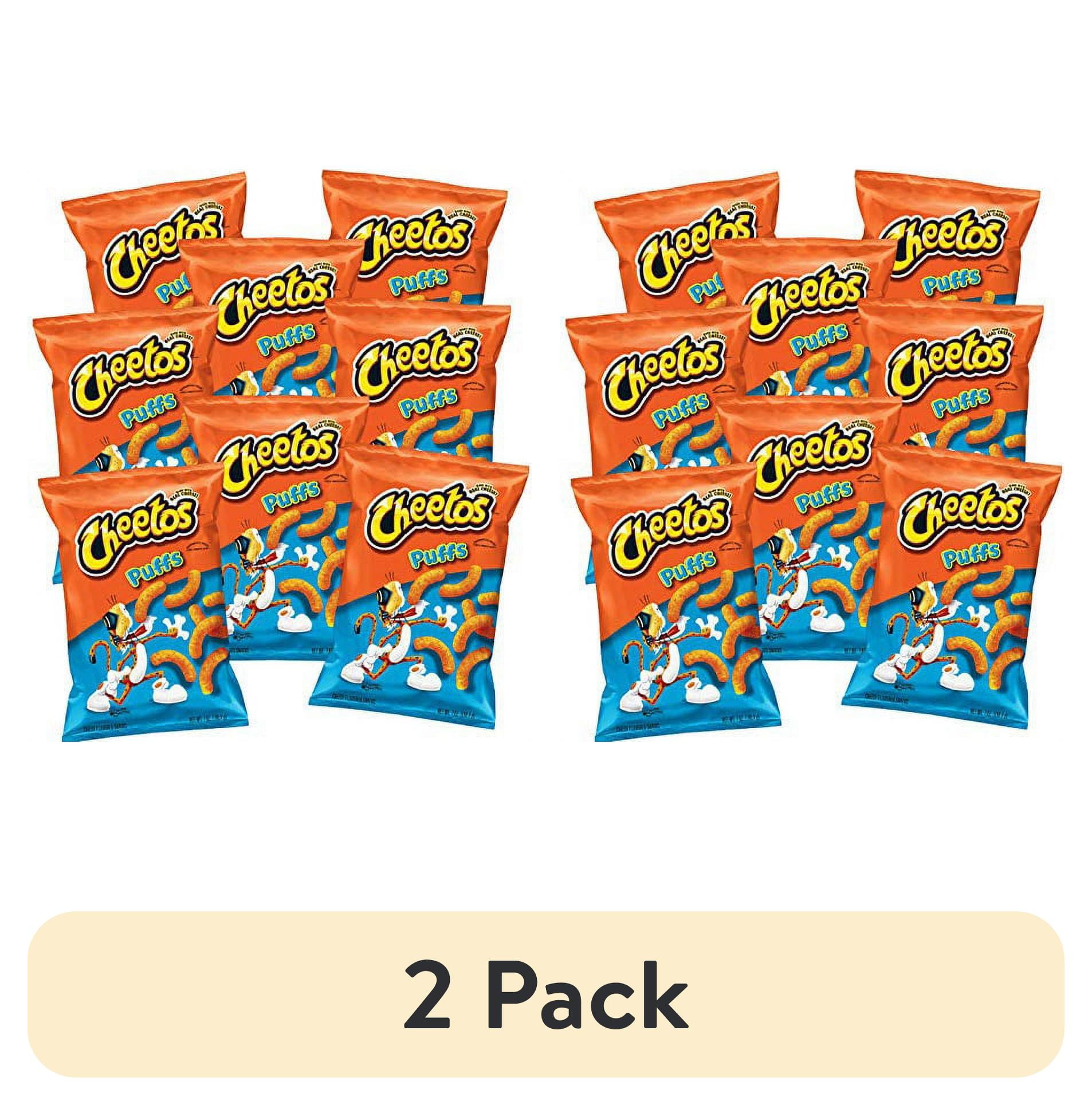 (2 pack) CHEETOS Puffs Cheese Flavored Snacks, 1.375 oz | 8 Ct ...