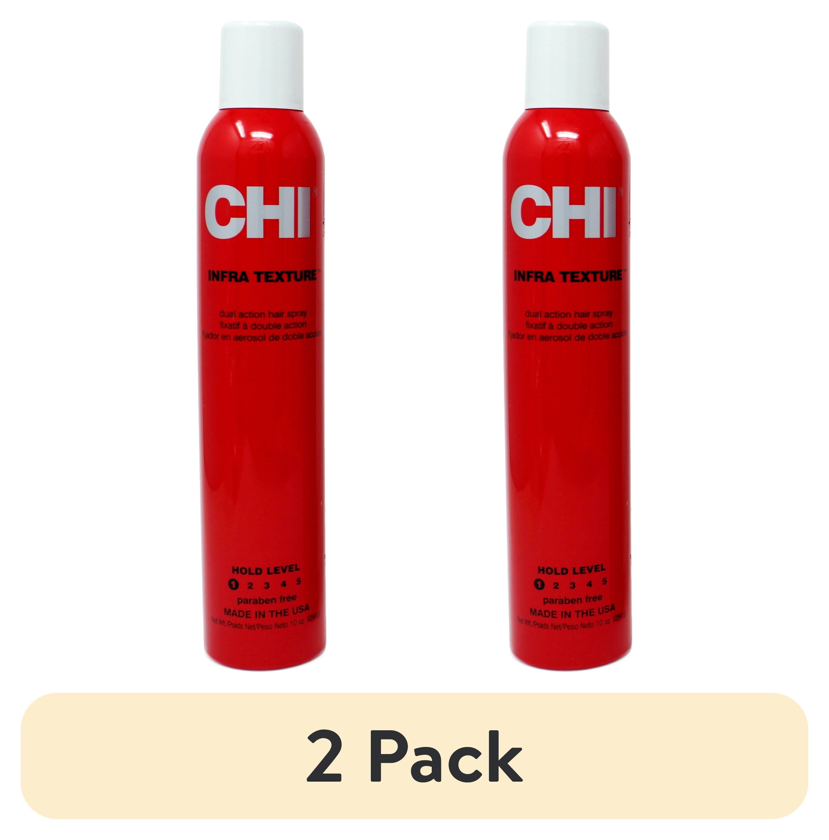 (2 pack) CHI Infra Texture Dual Action Hair Spray, 10 oz - Walmart.com