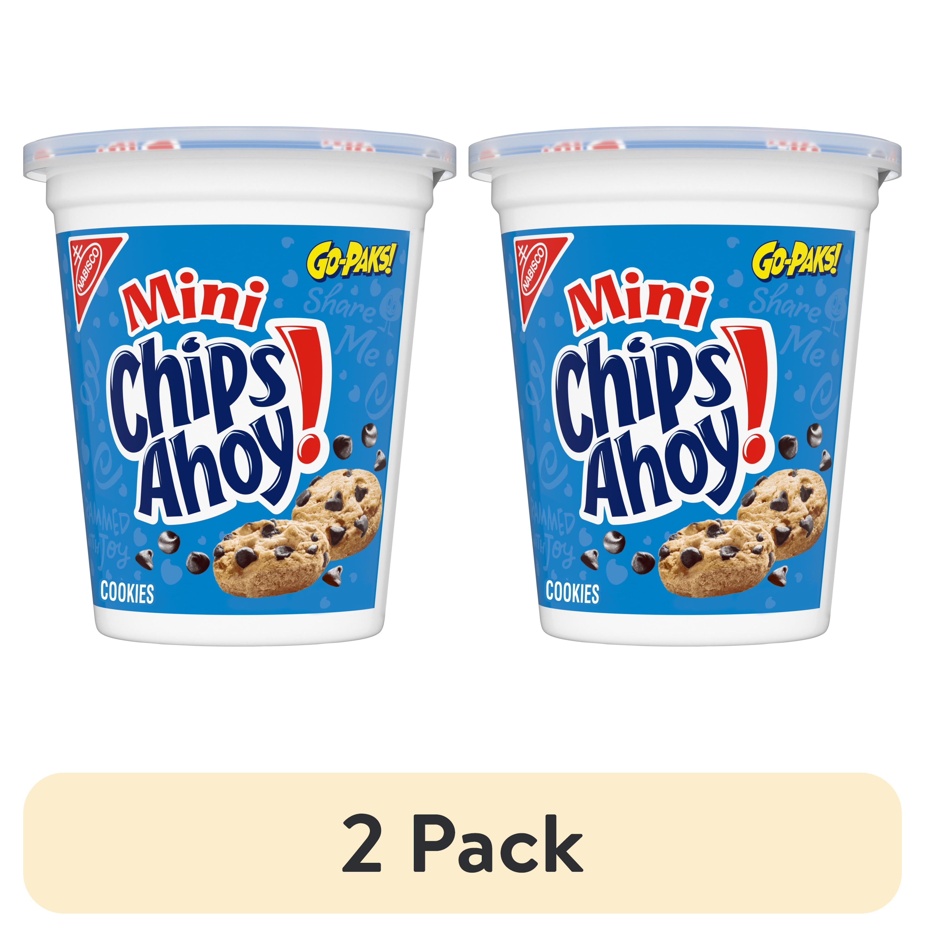 (2 pack) CHIPS AHOY! Minis Original Fudgy Chocolate Chip Cookies, Go ...