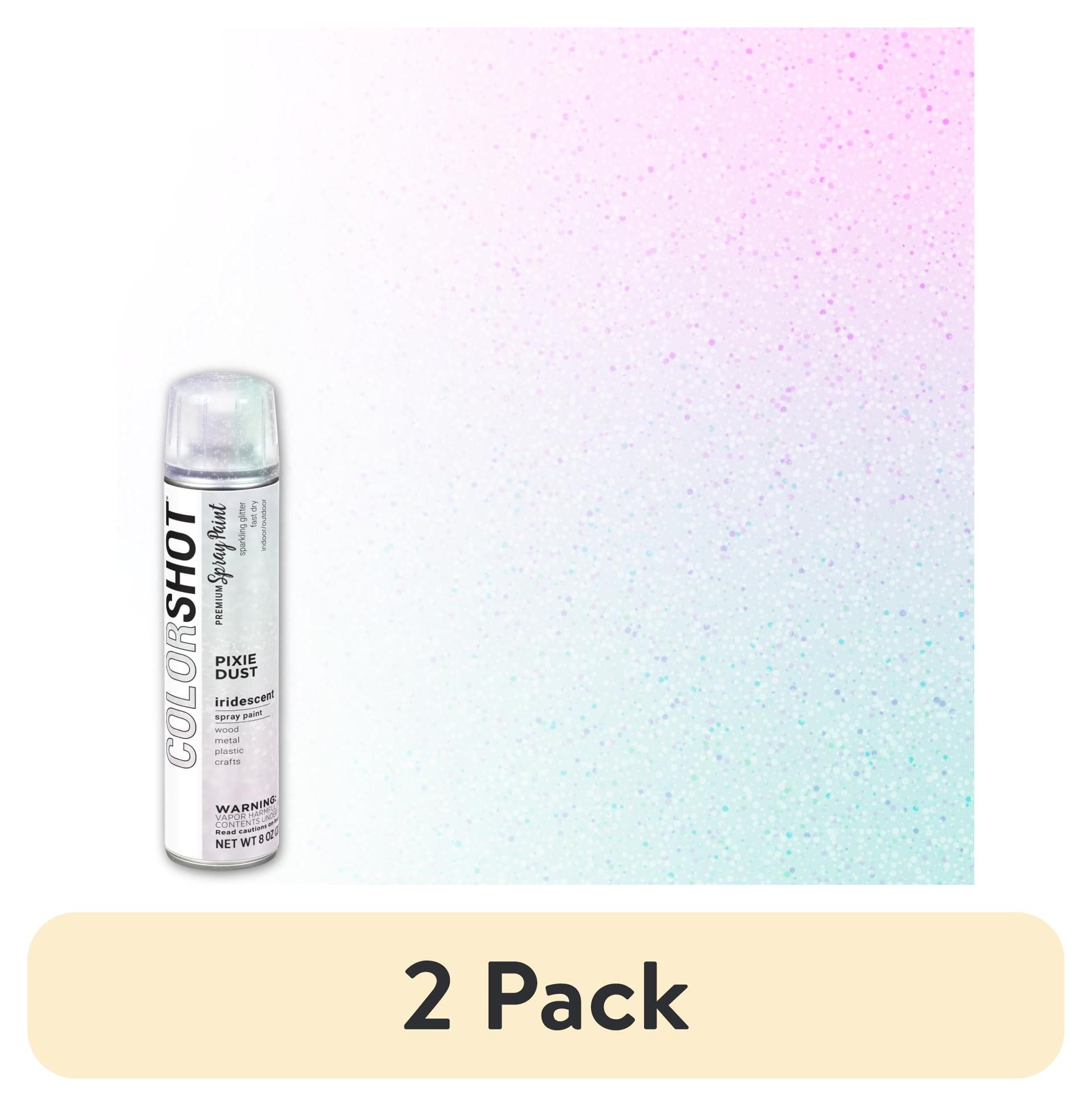(2 pack) COLORSHOT Premium Multi-Surface Iridescent Multicolor Gloss ...