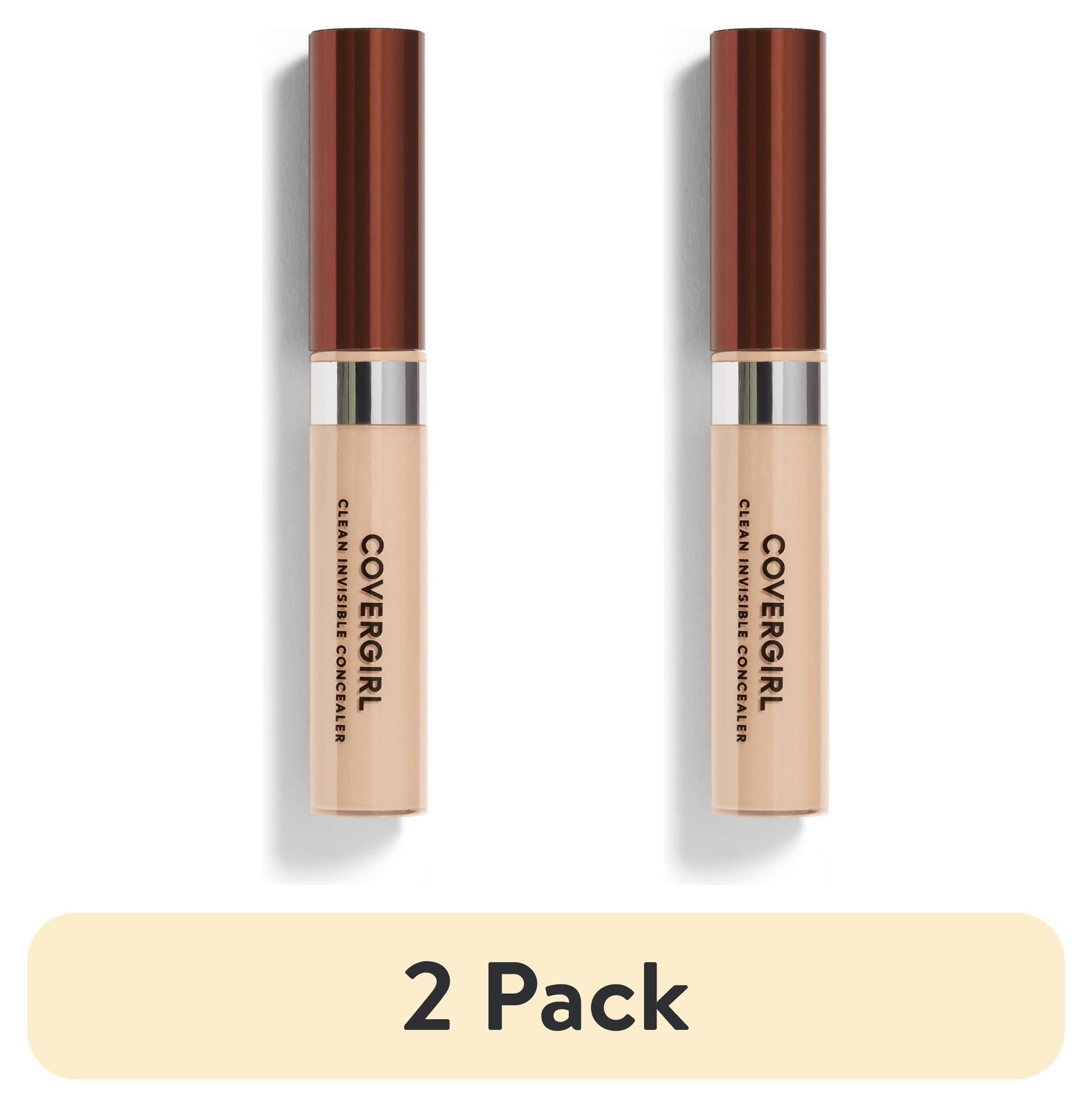 (2 pack) COVERGIRL Clean Invisible Lightweight Concealer, 125 Light ...
