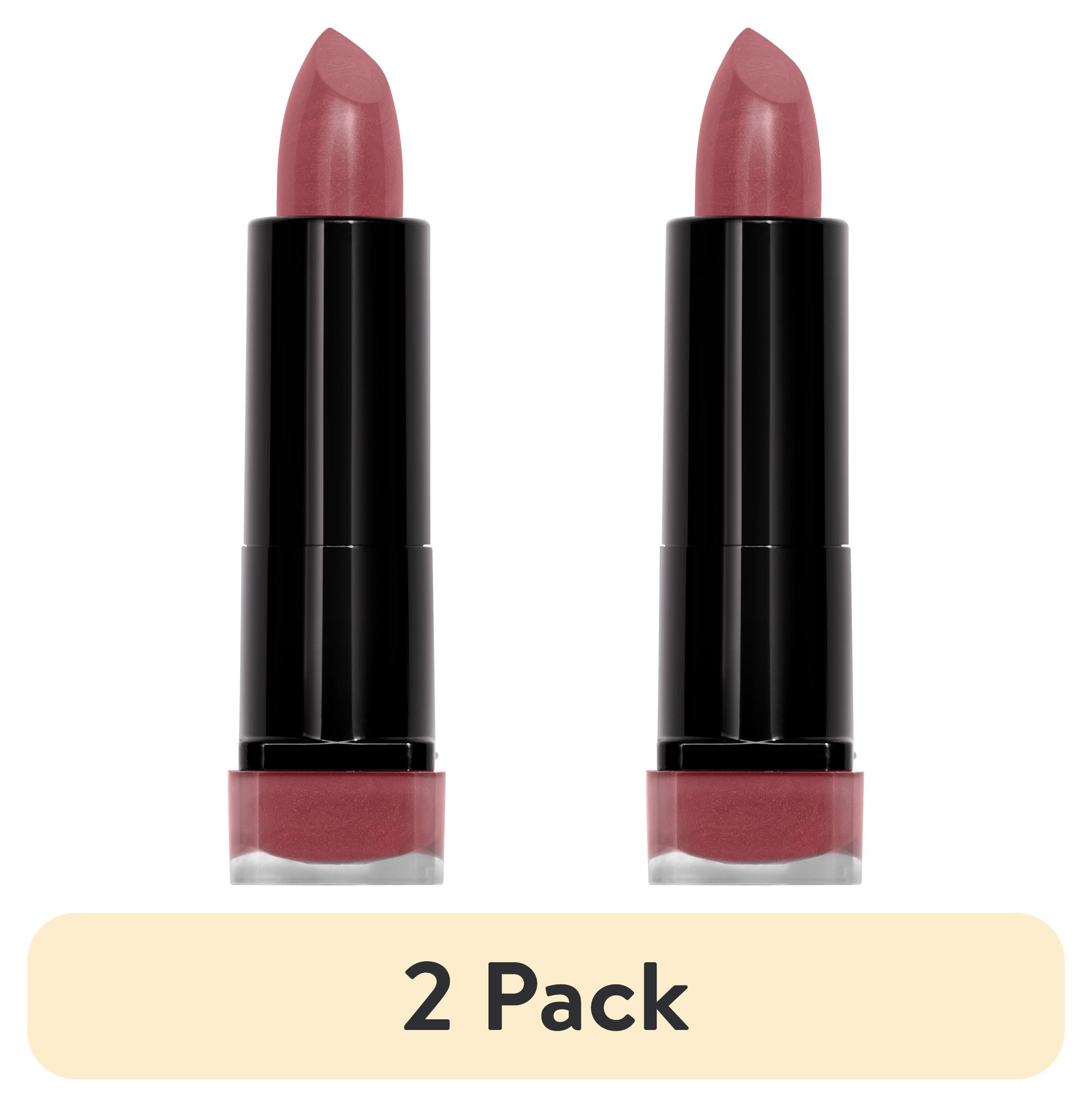 (2 pack) COVERGIRL Exhibitionist Cream Lipstick, 525 Raspberry Chic, 0.12 oz, Lipstick ...