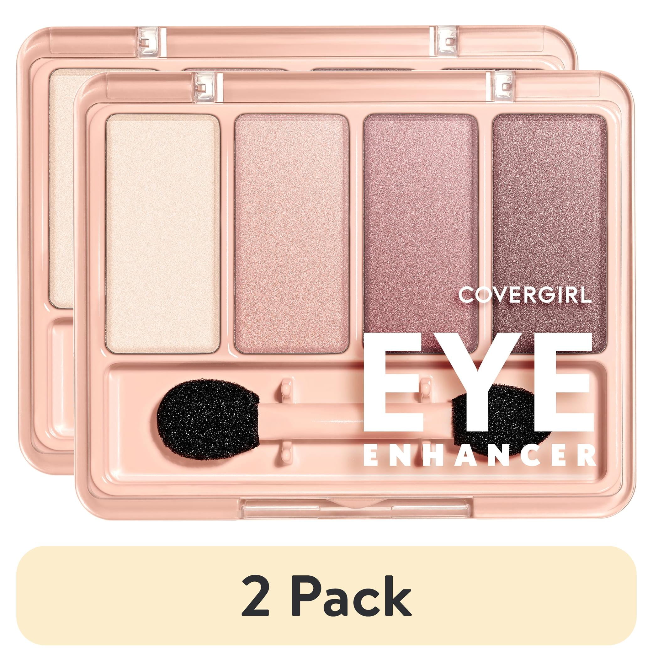 (2 pack) COVERGIRL Eye Enhancers 4-Kit Eyeshadow, 235 Pure Romance ...