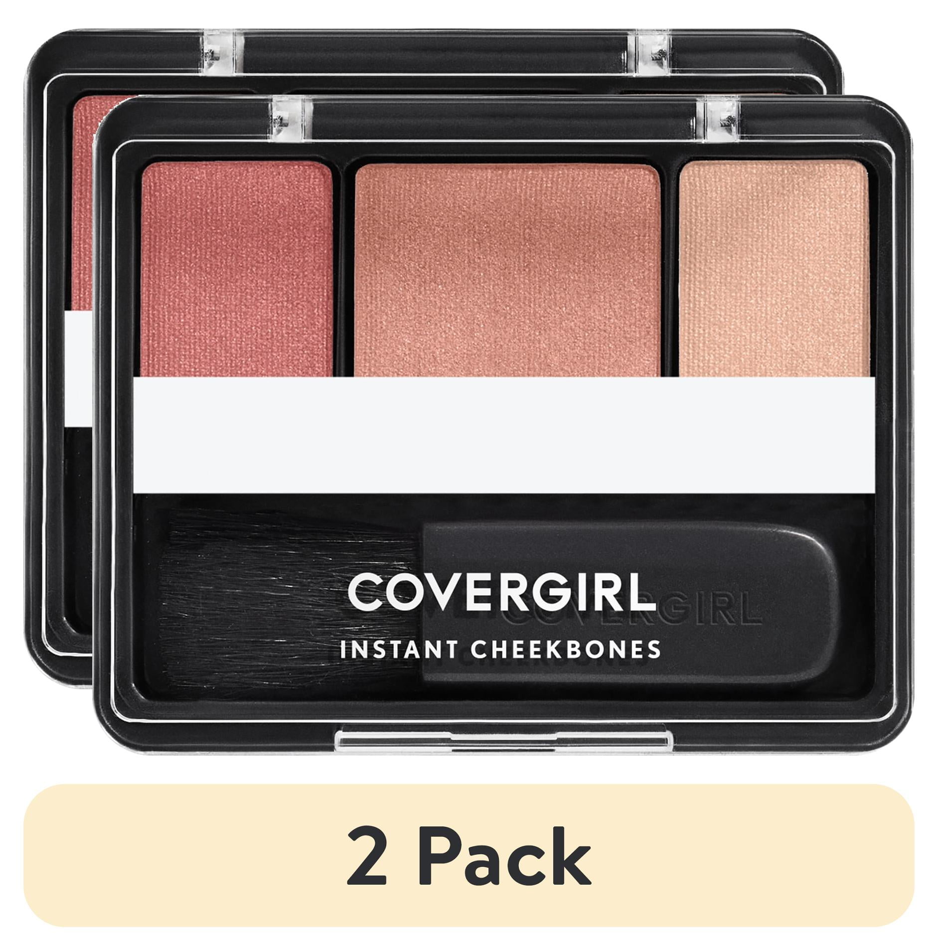 (2 pack) COVERGIRL Instant Cheekbones Contouring Blush, 210 Peach ...