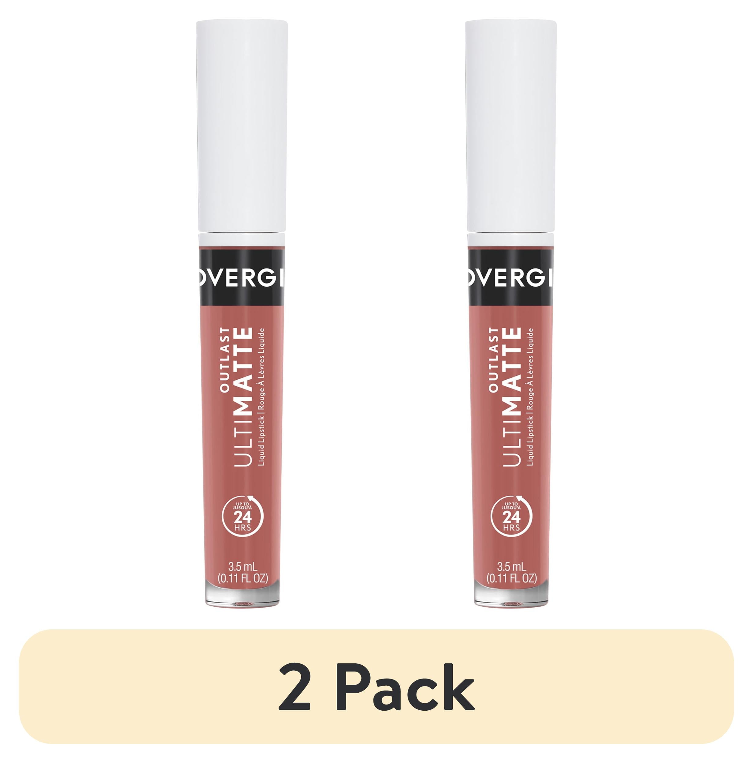 (2 pack) COVERGIRL Outlast Ulti-Matte One Step Liquid Lip Color ...