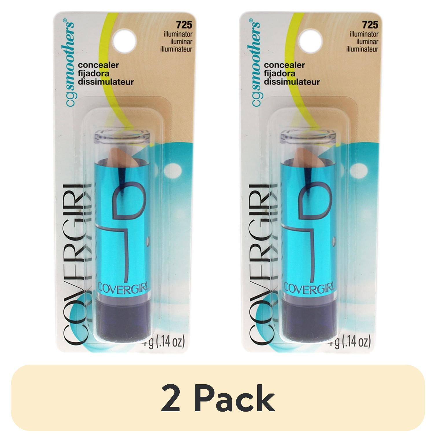 (2 pack) COVERGIRL Smoothers Moisturizing Concealer, 725 Illuminator ...