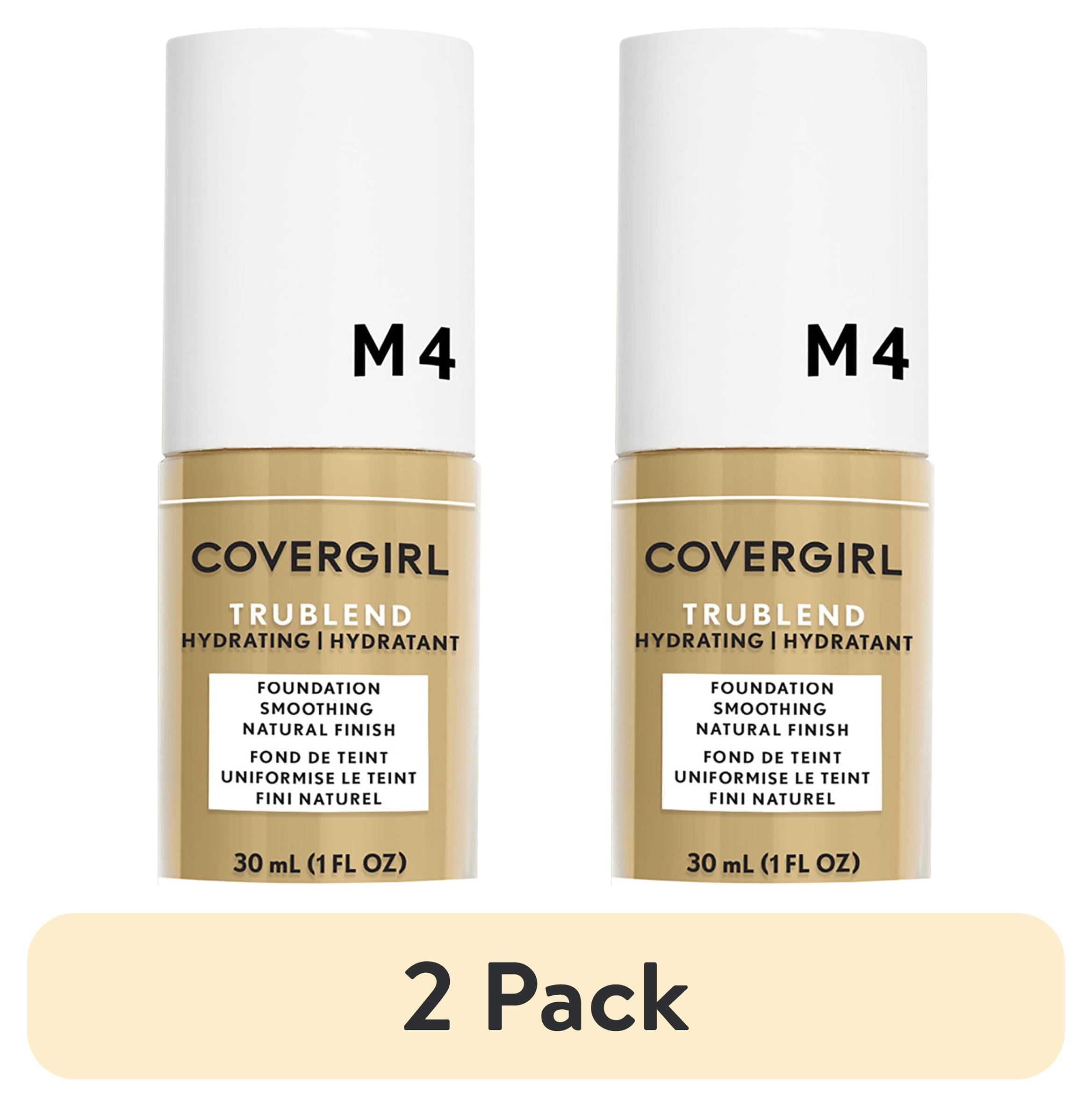 (2 pack) COVERGIRL TruBlend Liquid Foundation, Sand Beige, M4, 1 fl oz ...