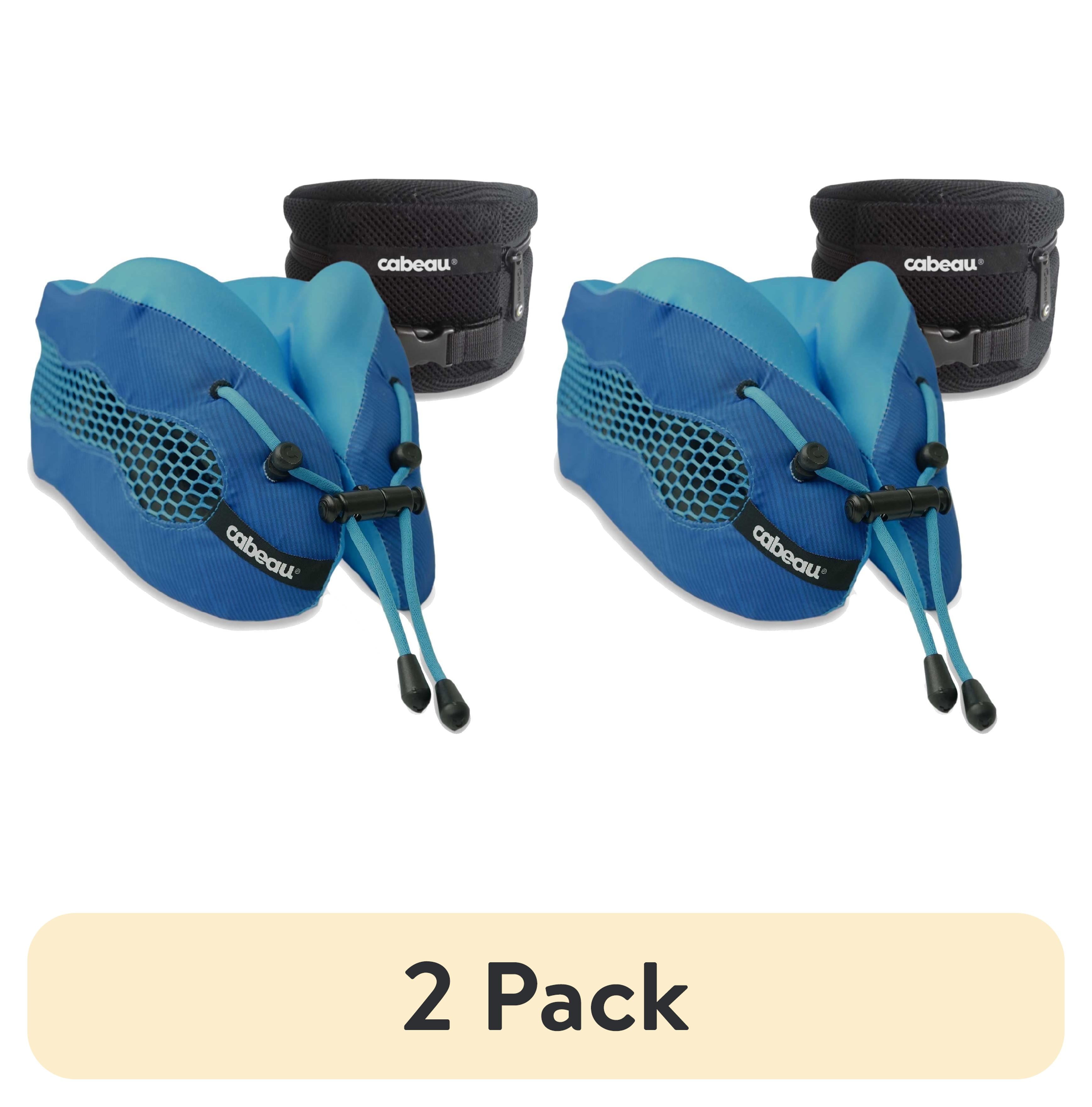 (2 pack) Cabeau Evolution Cool Memory Foam Travel Neck Pillow, One Size ...