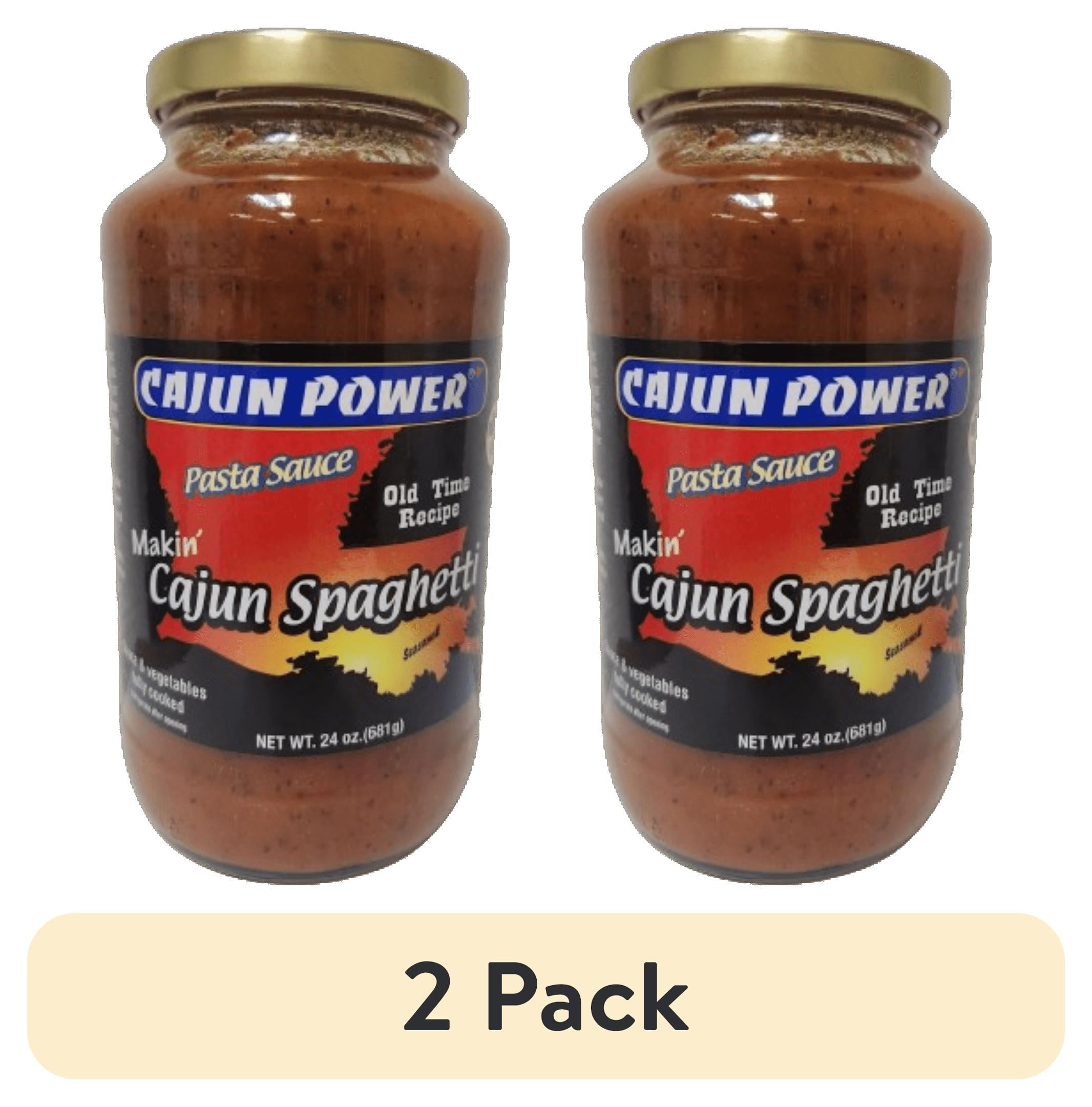 (2 pack) Cajun Power Spaghetti Sauce 24oz - Walmart.com