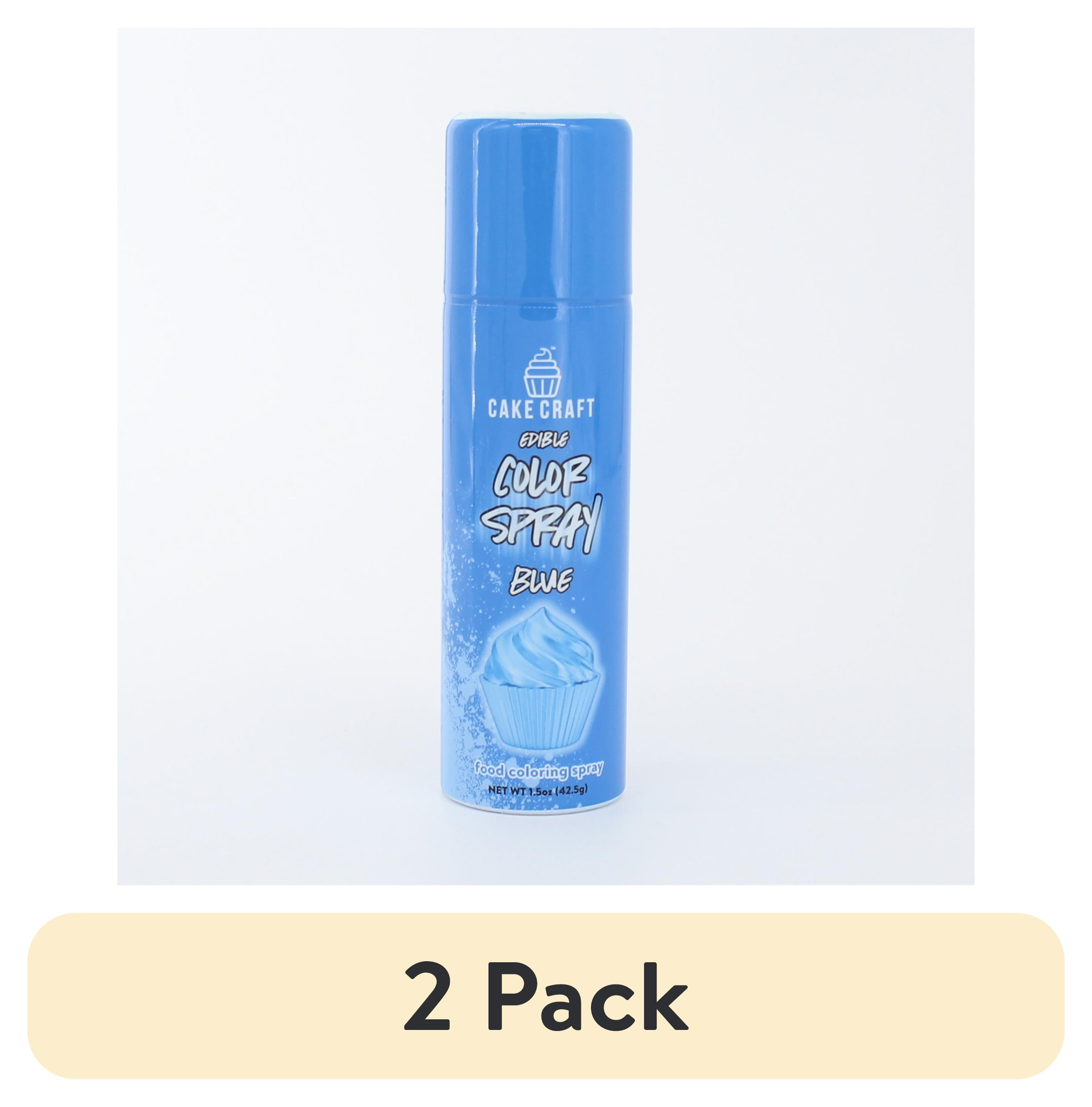 (2 pack) Cake Craft Blue Color Spray, Cake Decoration Color Spray, 1.5 ...